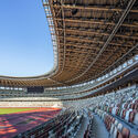 Japan National Stadium / Taisei Corporation + AZUSA SEKKEI + Kengo Kuma ...