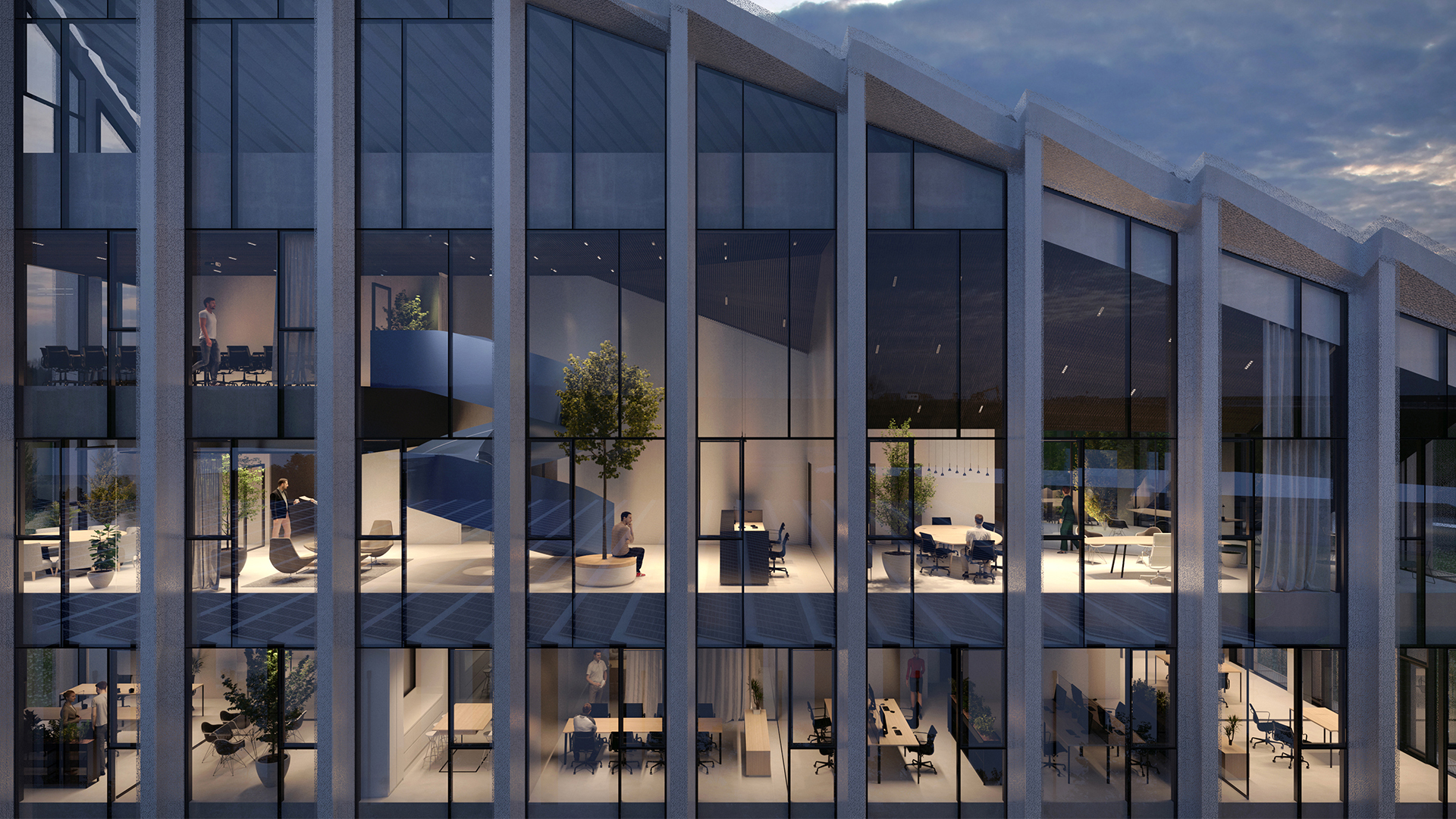Gallery of A Low-Tech Office Building and a Vineyard Hotel: 14 Unbuilt ...
