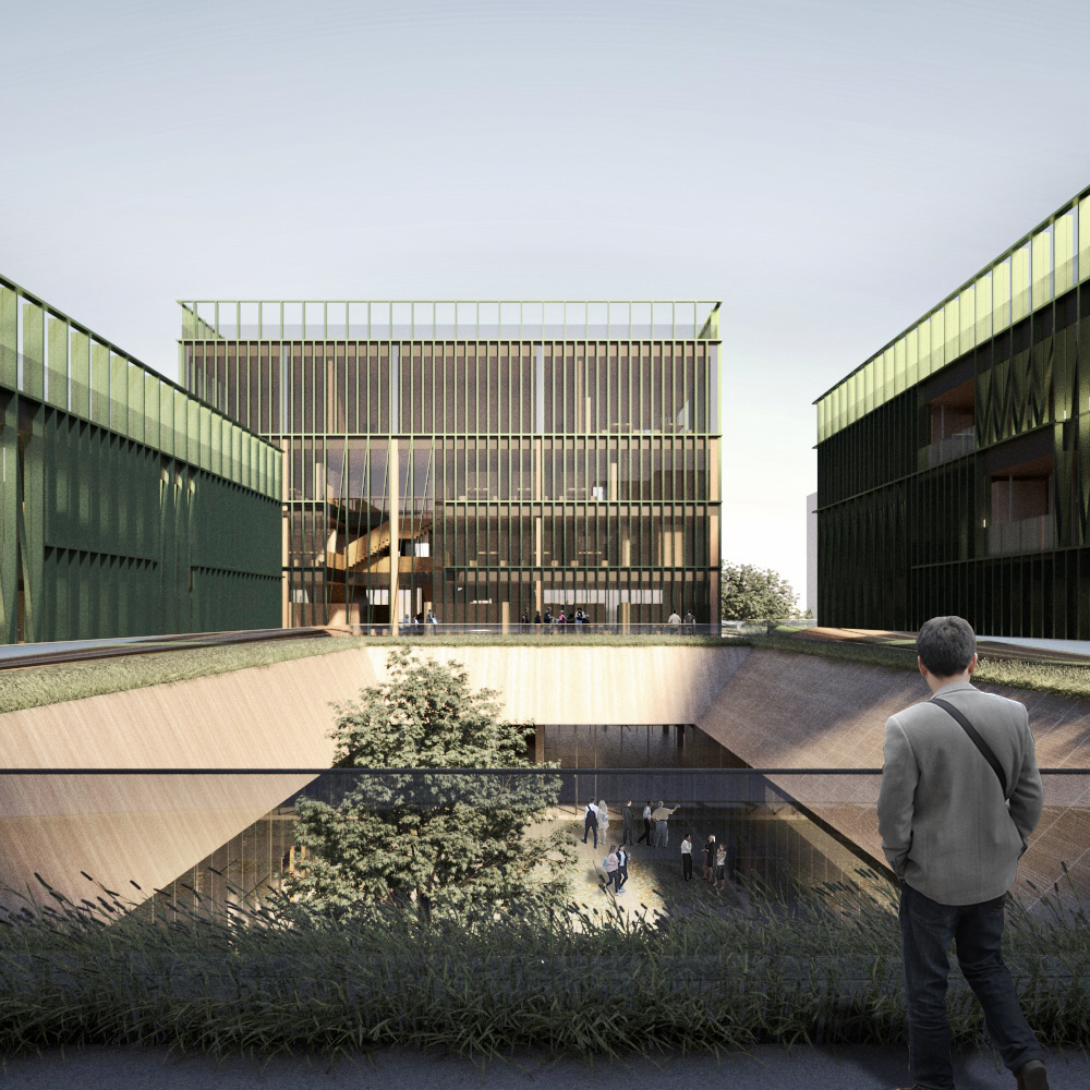 Gallery of A Low-Tech Office Building and a Vineyard Hotel: 14 Unbuilt ...