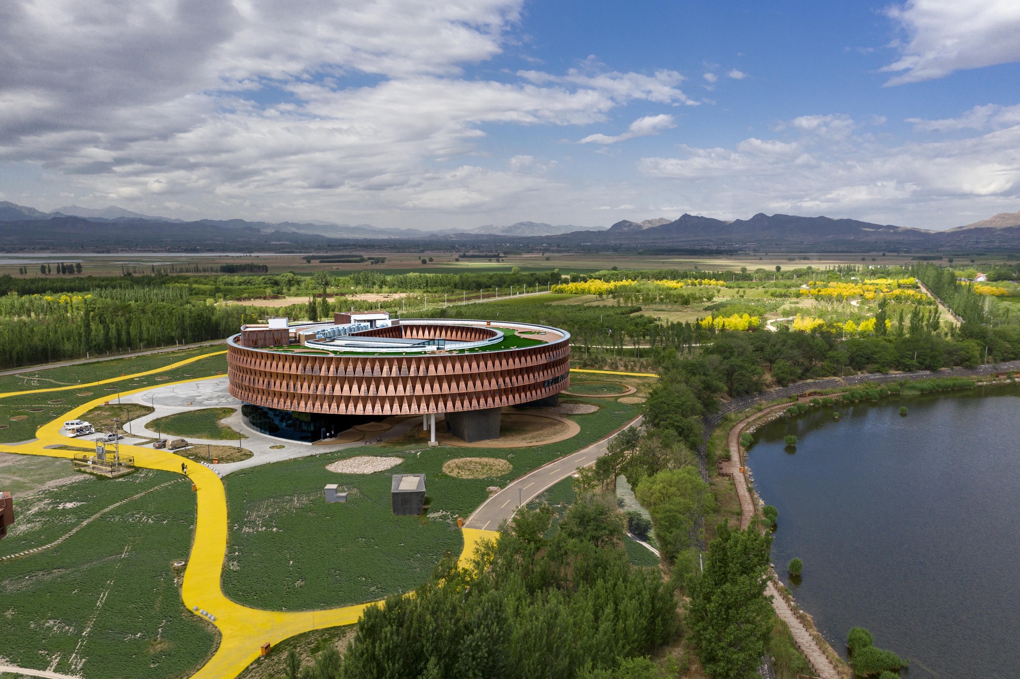 Wetland Museum In Huailai / Tenio | ArchDaily
