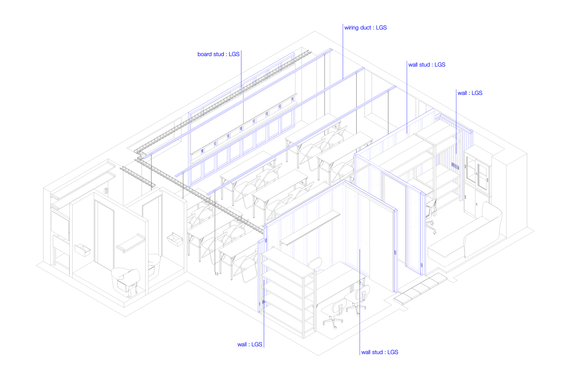 Gallery of Small Office in Minami Aoyama / Atelier Write - 19