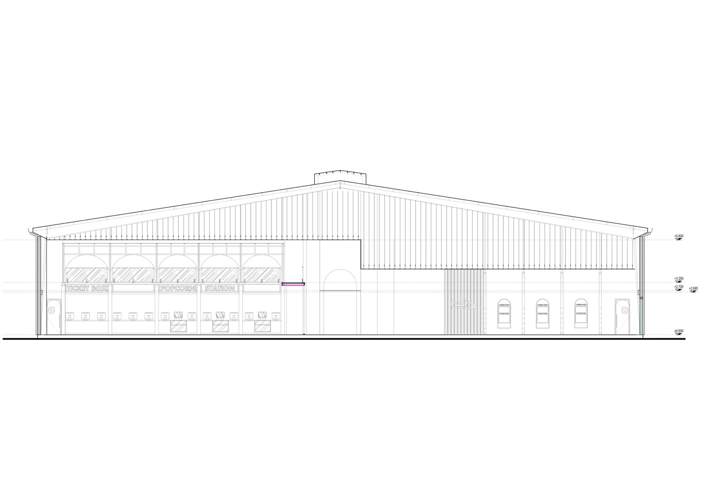 Gallery of Beta Cinema / Module K - 13