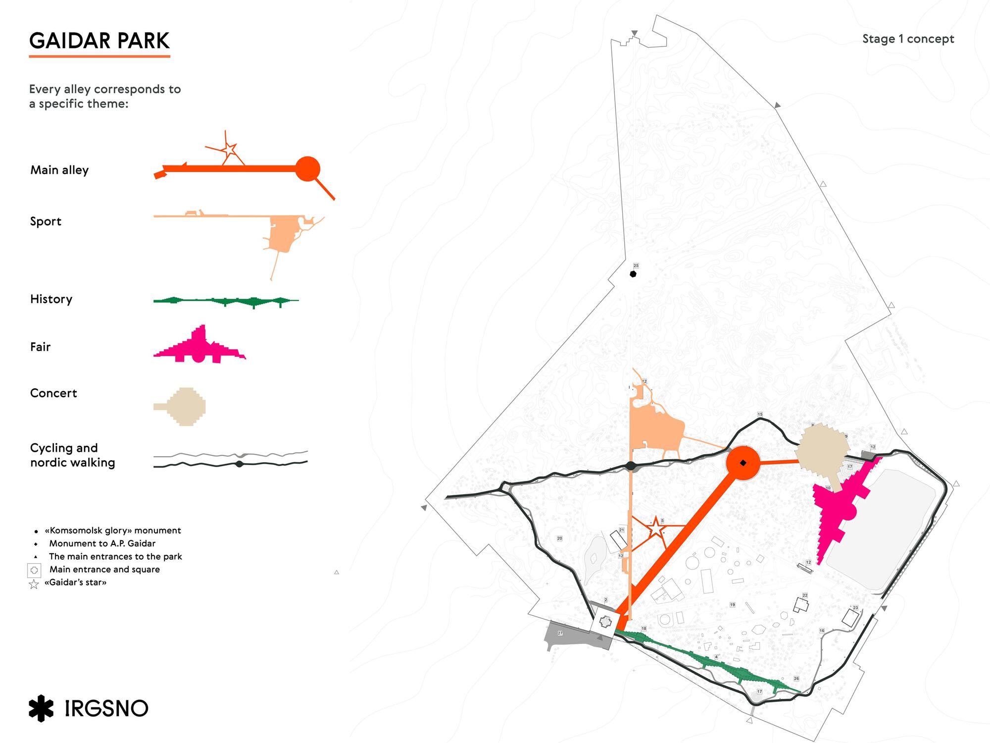 Gallery of Gaidar Cultural and Recreational Park / IRGSNO - 32