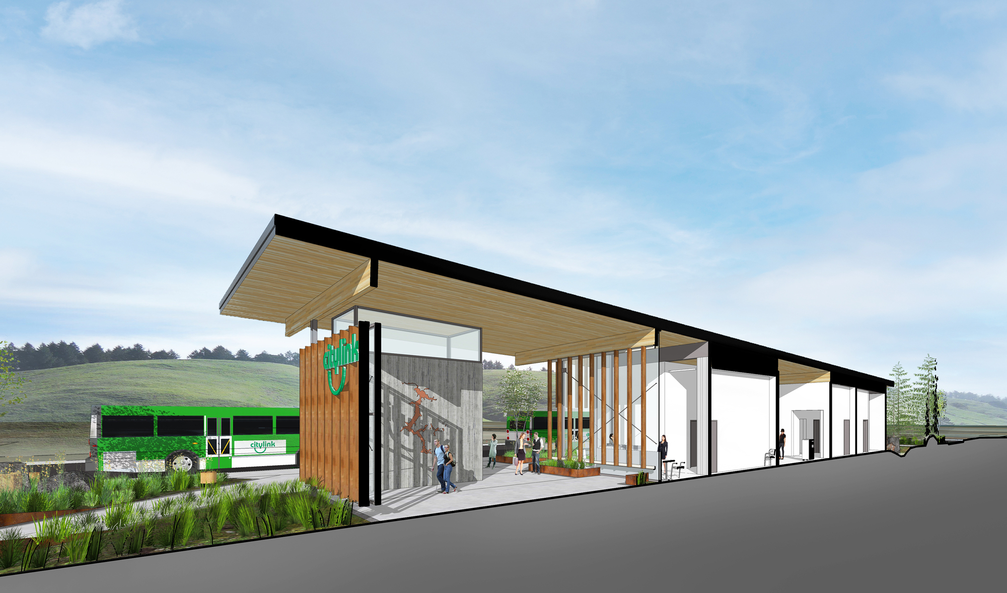 Gallery of Riverstone Transit Center / ALSC Architects - 26