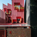 Stack By Step Red Zone Boarding House / Ismail Solehudin Architecture ...