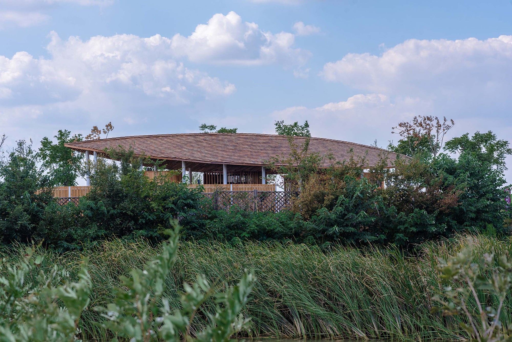 Gallery of Service Center for the Wuxiang Nature School in Guoxing Village / Han Xiaofeng Design ...