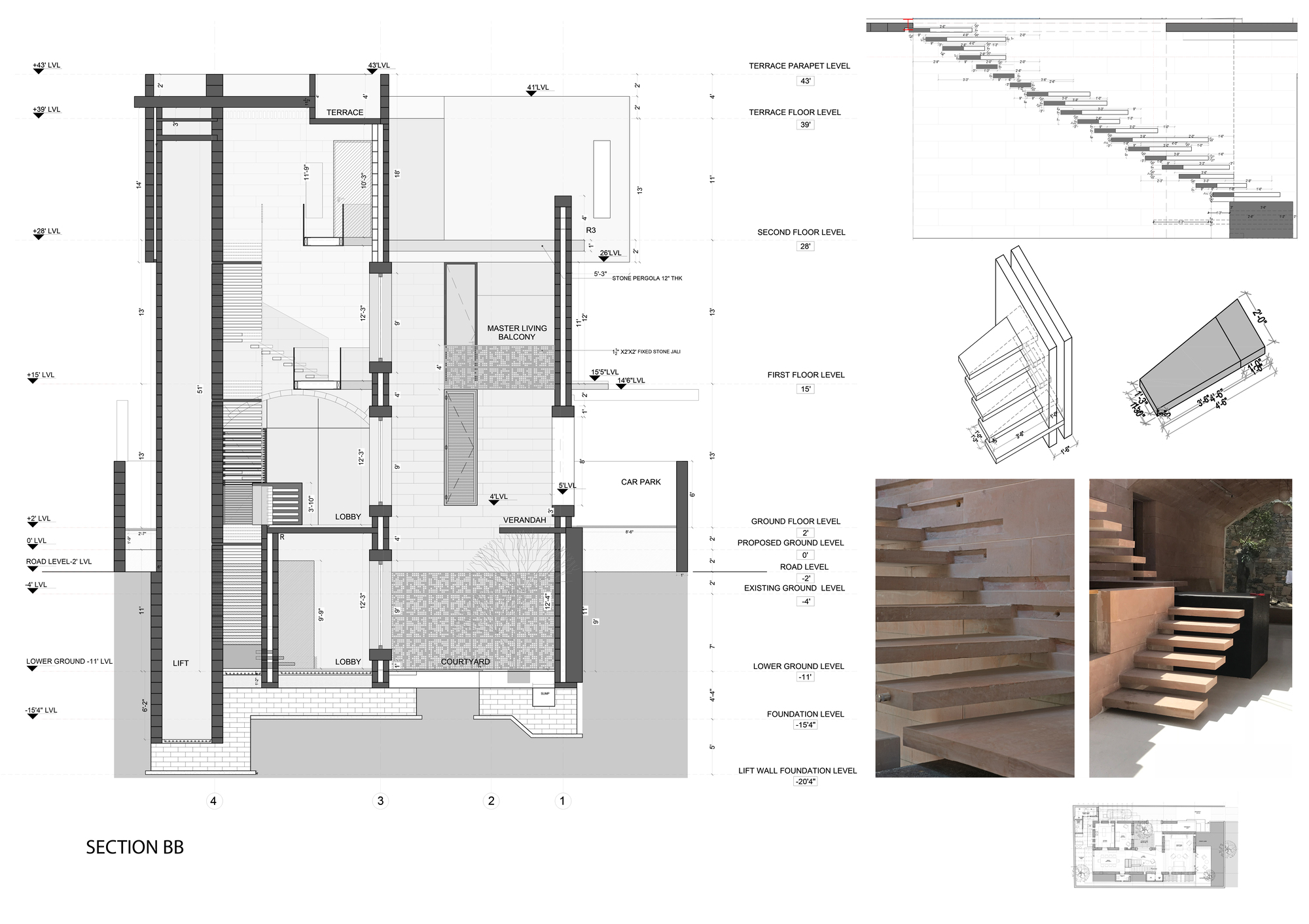 Gallery of Stone House / Malik Architecture - 28