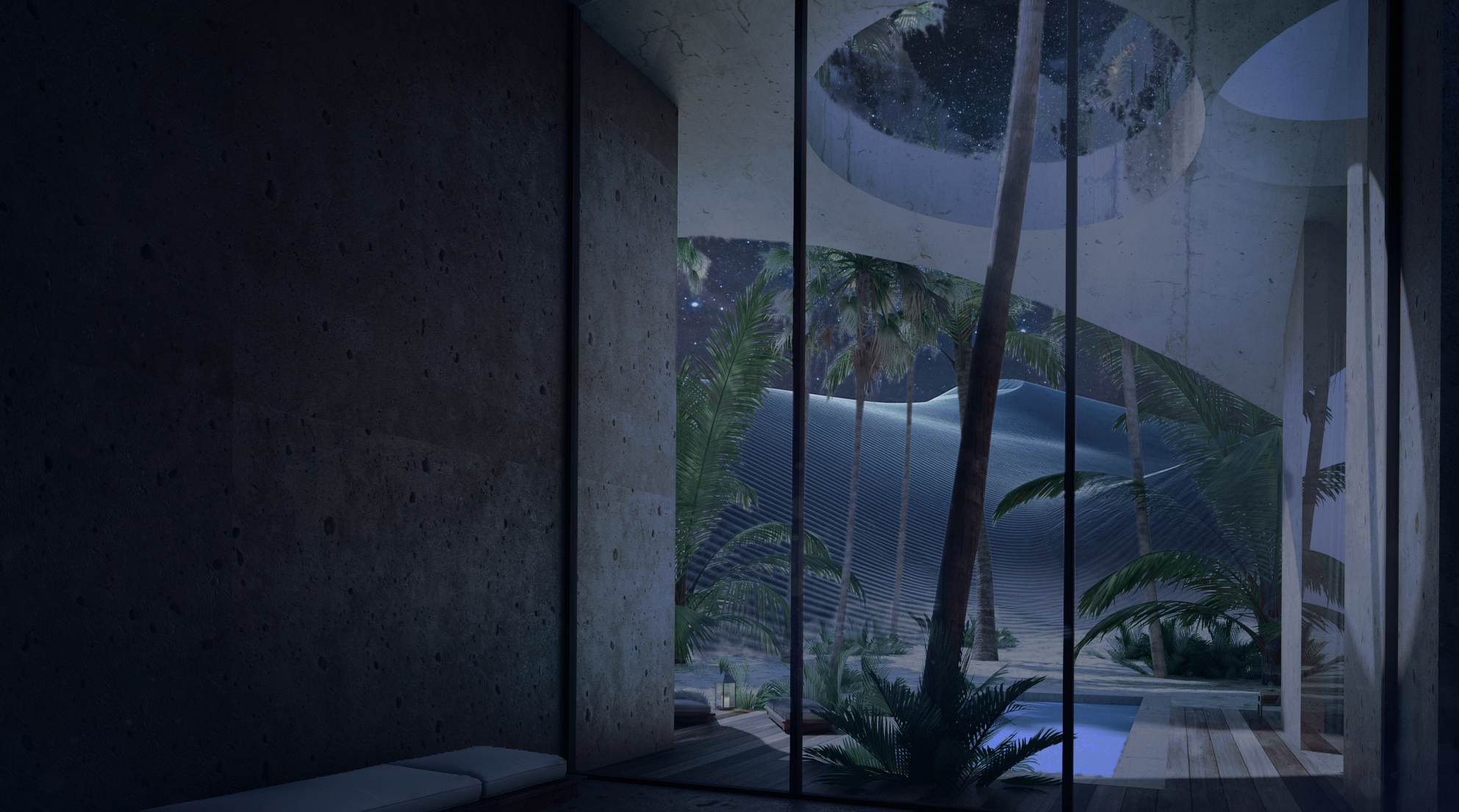 Gallery of Oasis-Like Hotel to be Built in Kuwait - 2