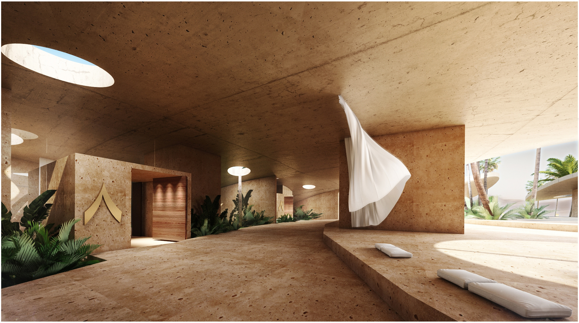 Gallery of Oasis-Like Hotel to be Built in Kuwait - 5