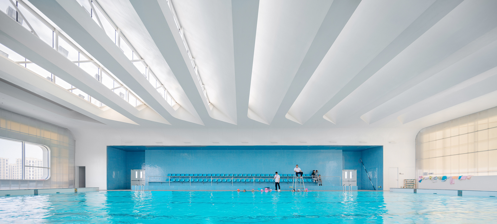 Gallery of Qingpu Pinghe Sports Center / OPEN Architecture - 4