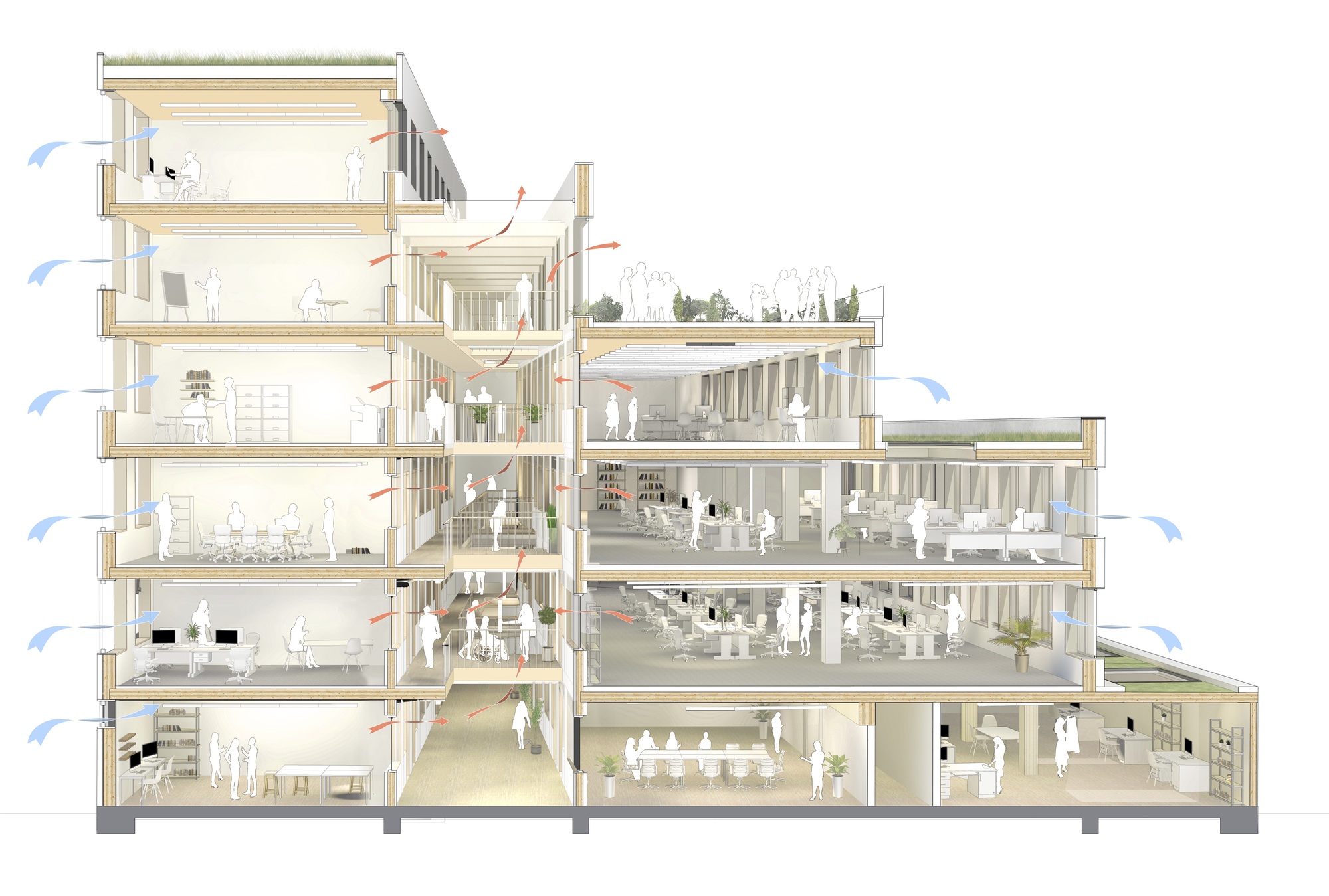 Gallery of The Green House Office Building / Waugh Thistleton ...