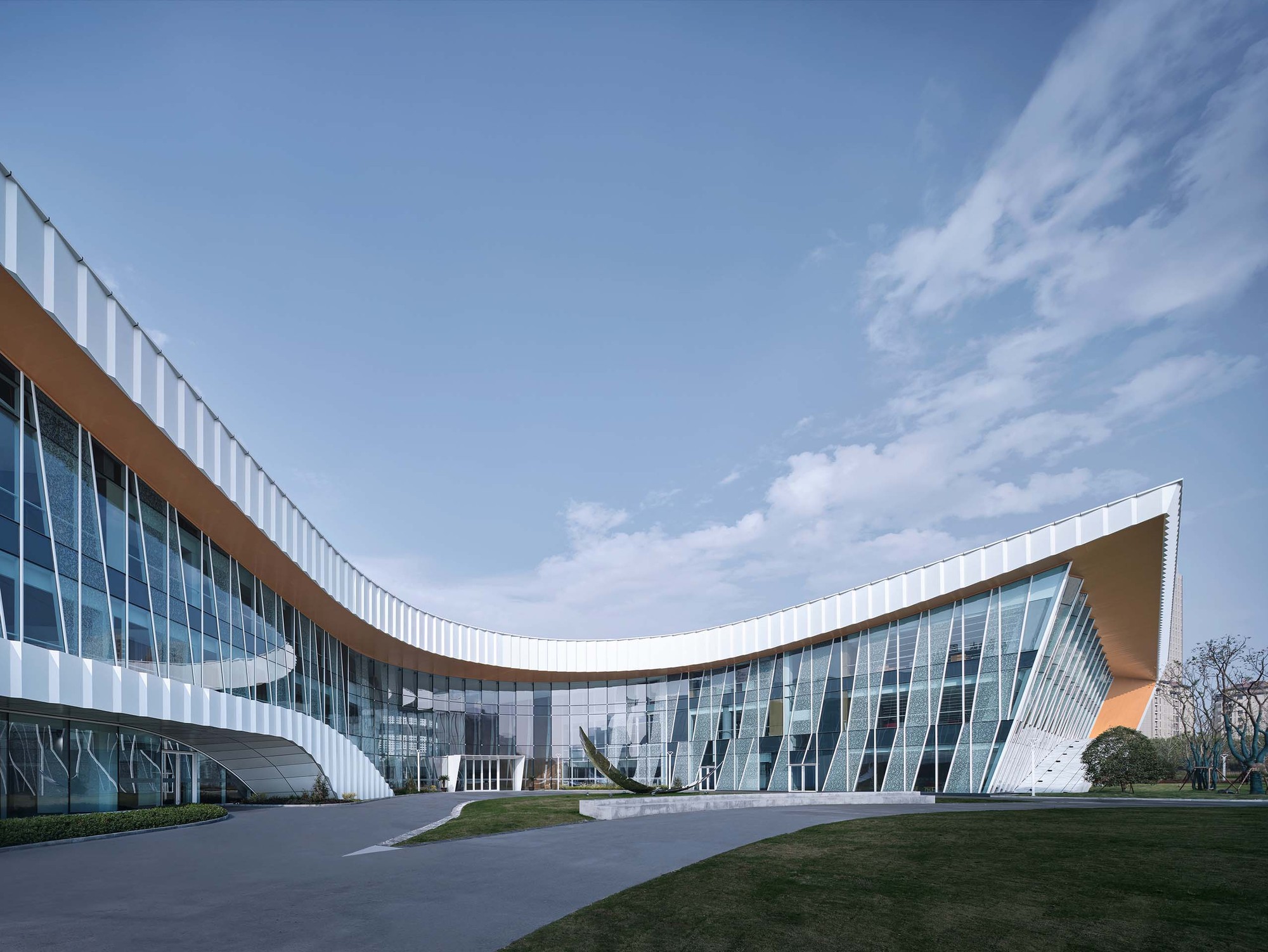 Gallery of Nantong Public Cultural Center / TJAD Time & Space ...