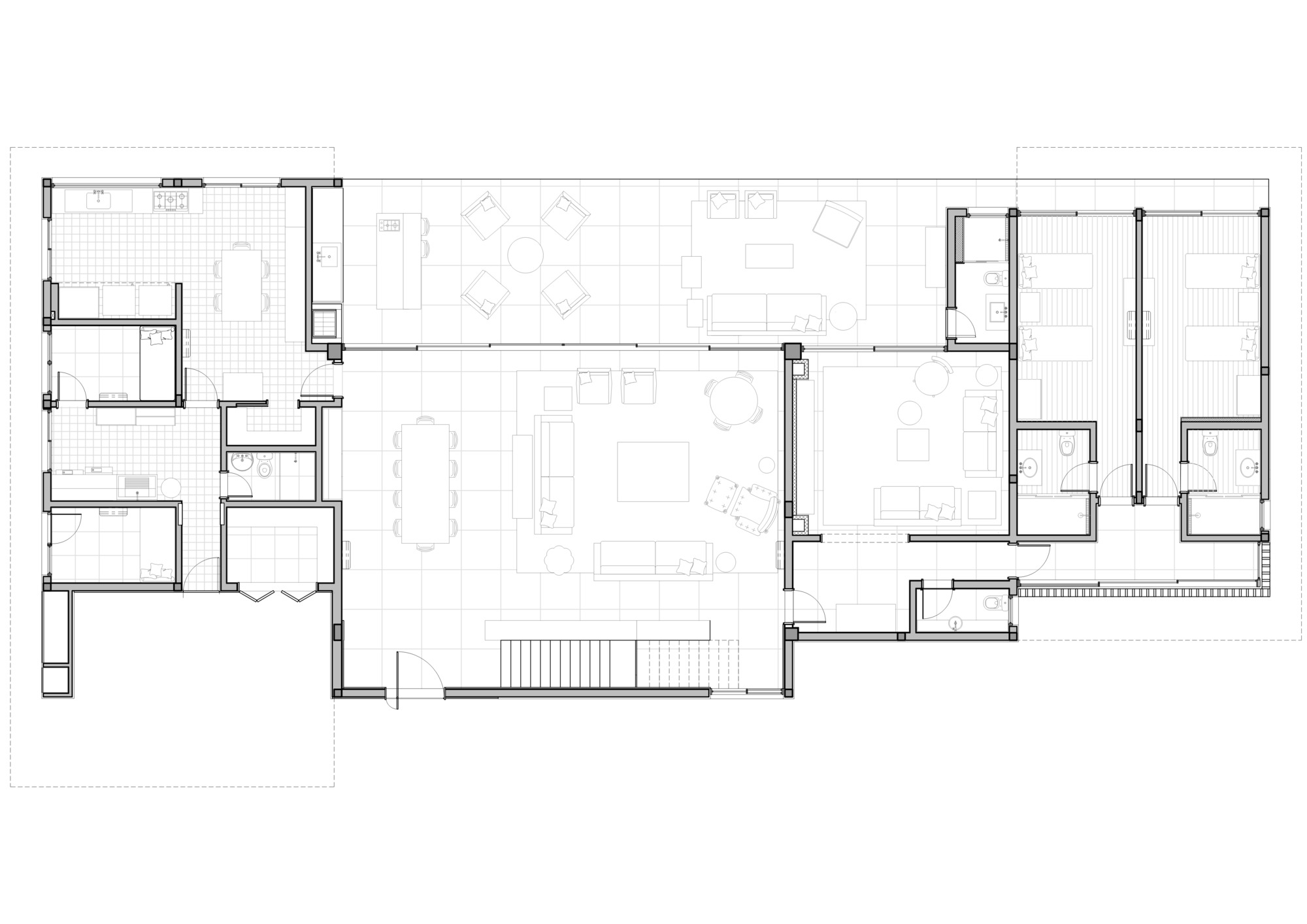 Galeria de Casa Horizontal / MF Arquitetos - 18