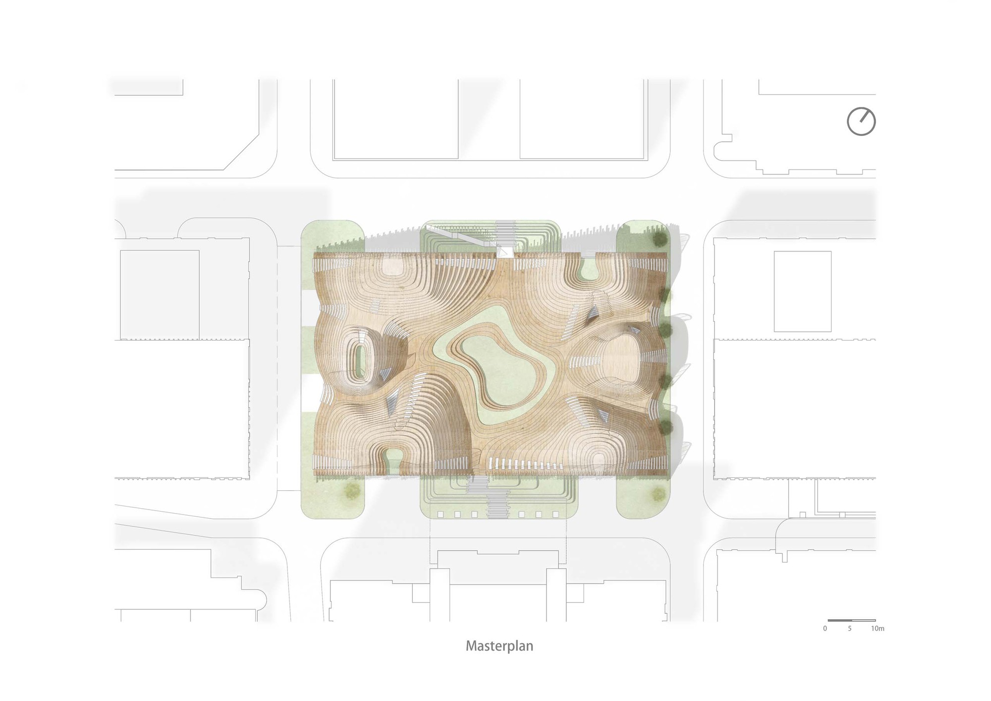 Gallery of Bamboo Hill - Tianjin Vision Hill Plaza / Origin Architect - 20