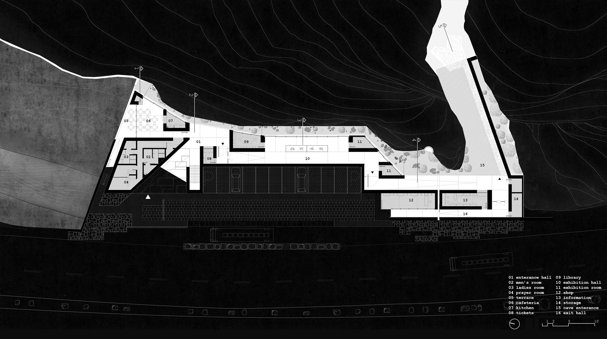 Gallery of Zonguldak Caves Visitor Center / Yalin Architectural Design - 46