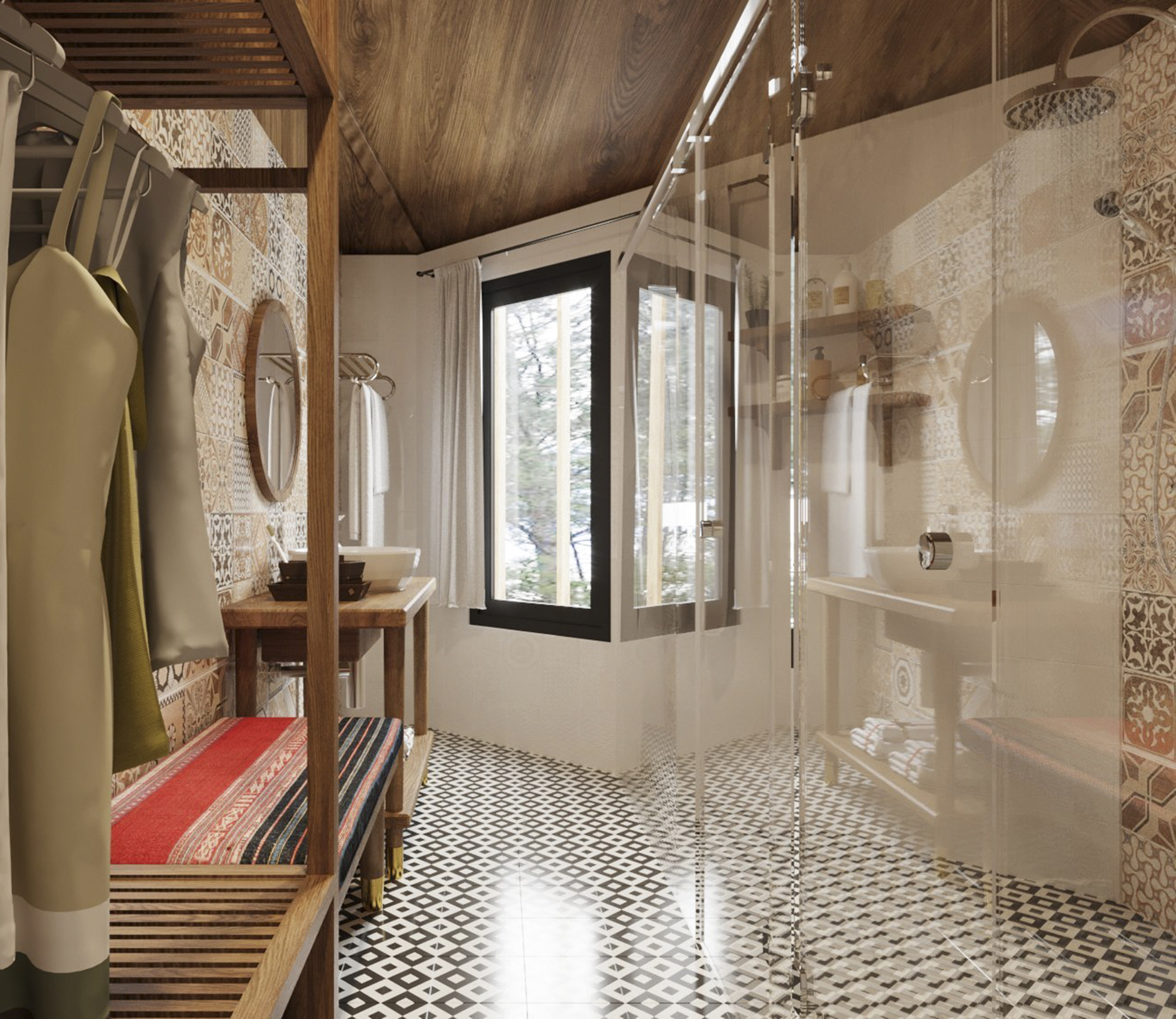 Gallery of A Circular Summer Retreat and a Native-Tree Inspired ...