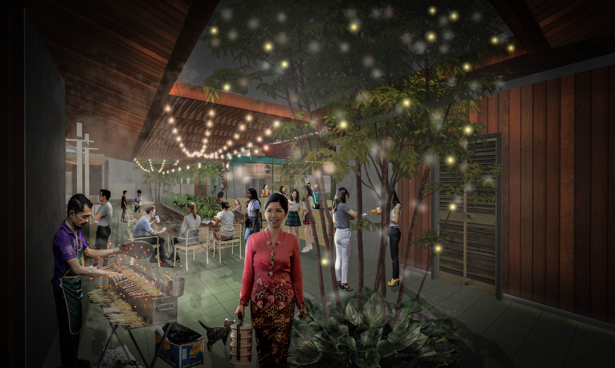 Gallery of A Circular Summer Retreat and a Native-Tree Inspired ...