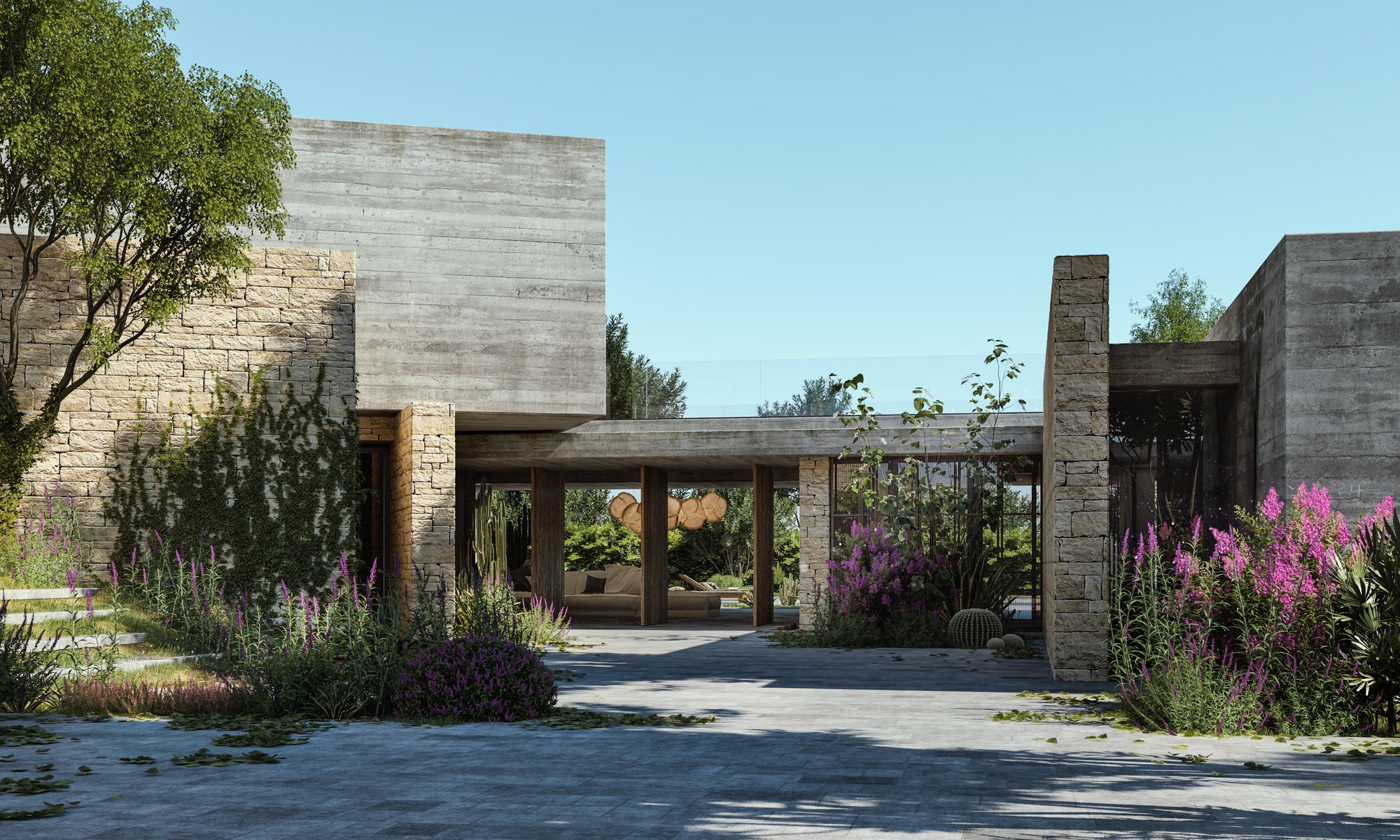 Gallery of A Circular Summer Retreat and a Native-Tree Inspired ...