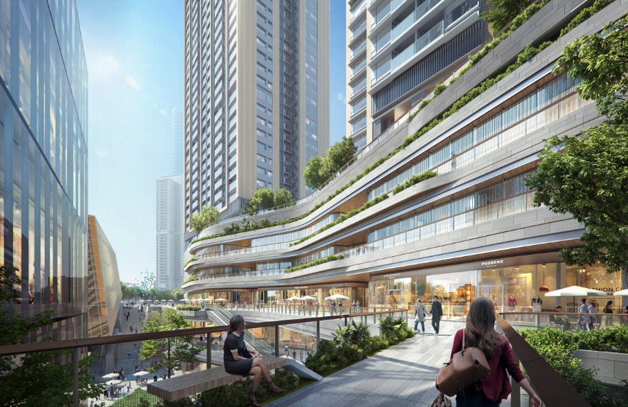 Gallery of Aedas Reveals Mixed-Use Urban Development in Shenzhen - 3