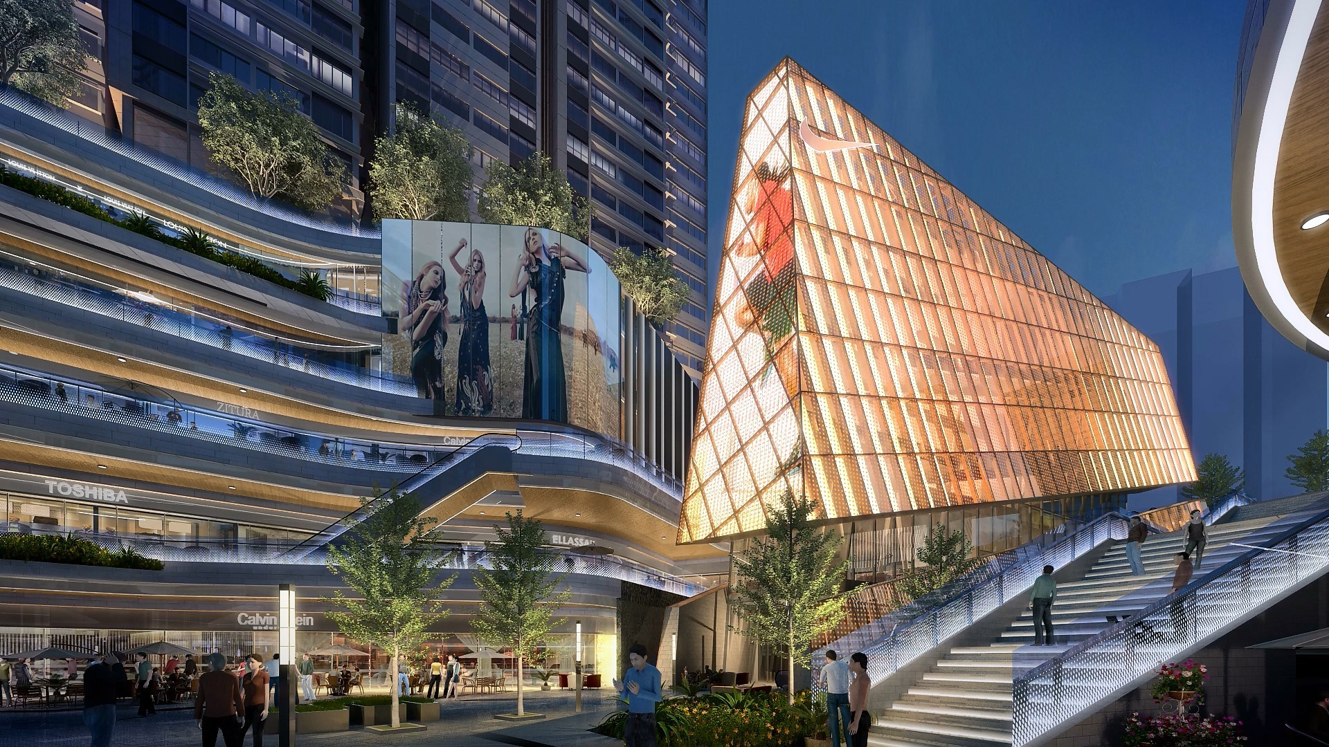 Gallery of Aedas Reveals Mixed-Use Urban Development in Shenzhen - 4