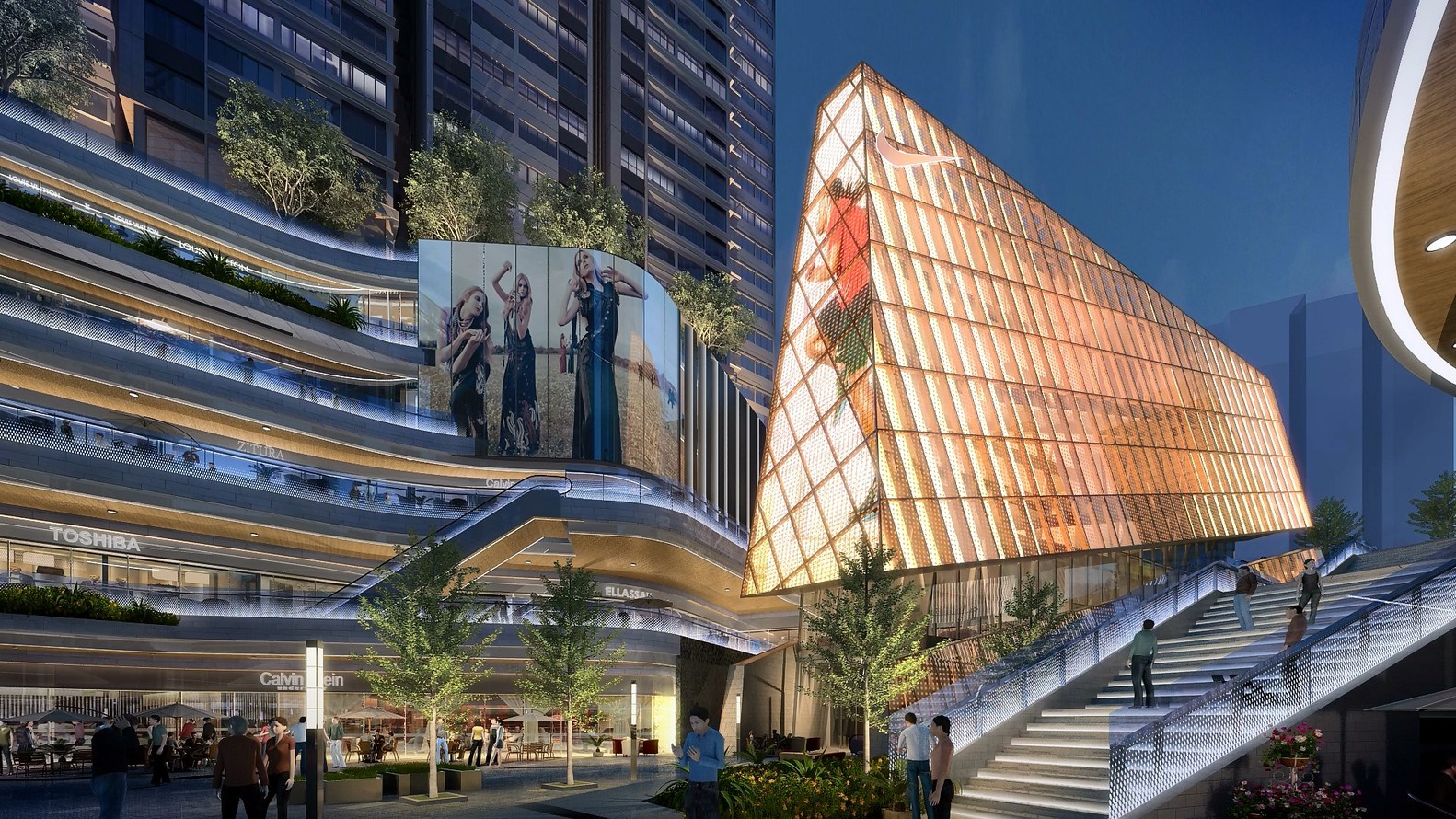 Gallery of Aedas Reveals Mixed-Use Urban Development in Shenzhen - 5