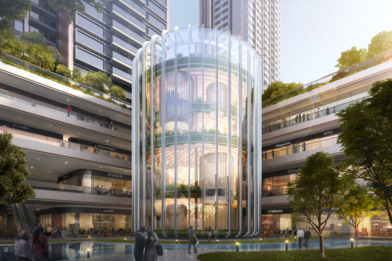 Gallery of Aedas Reveals Mixed-Use Urban Development in Shenzhen - 2