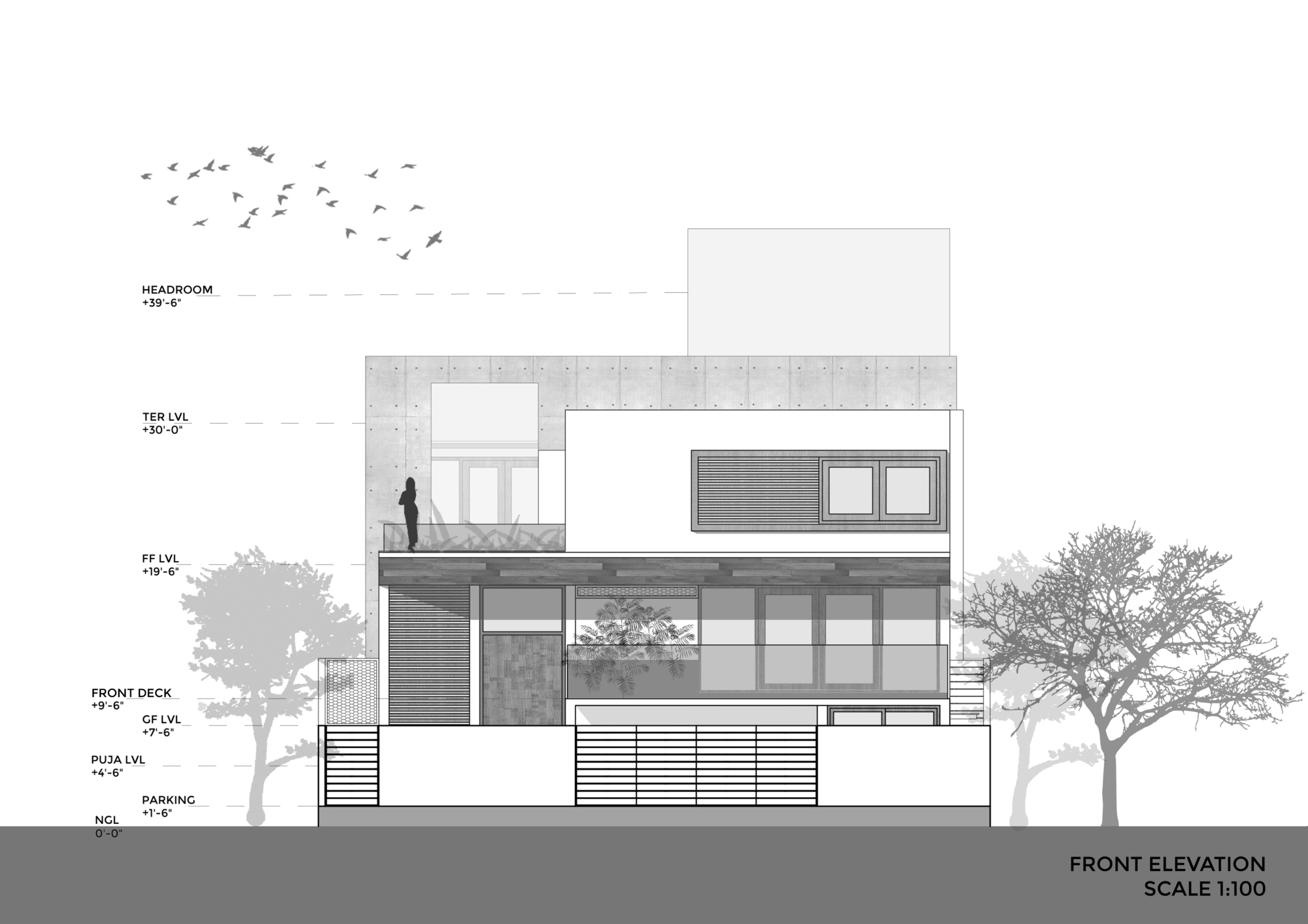 Gallery of The Urban Courtyard Home / Sudaiva Studio - 29