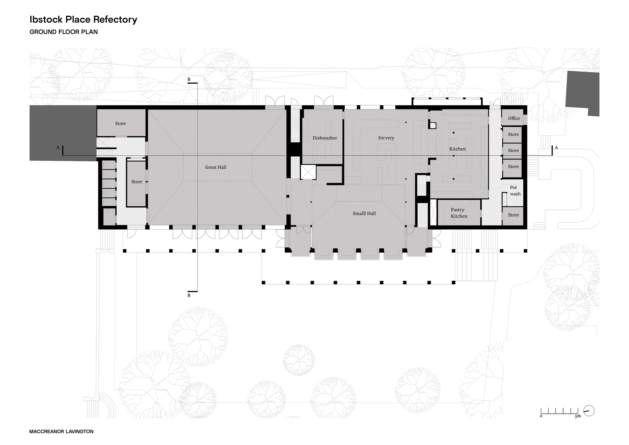 Gallery of Ibstock Place School Refectory / Maccreanor Lavington ...