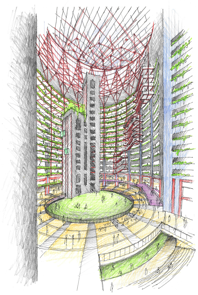 Gallery of Thompson Center Design Competition Announces Winners - 2
