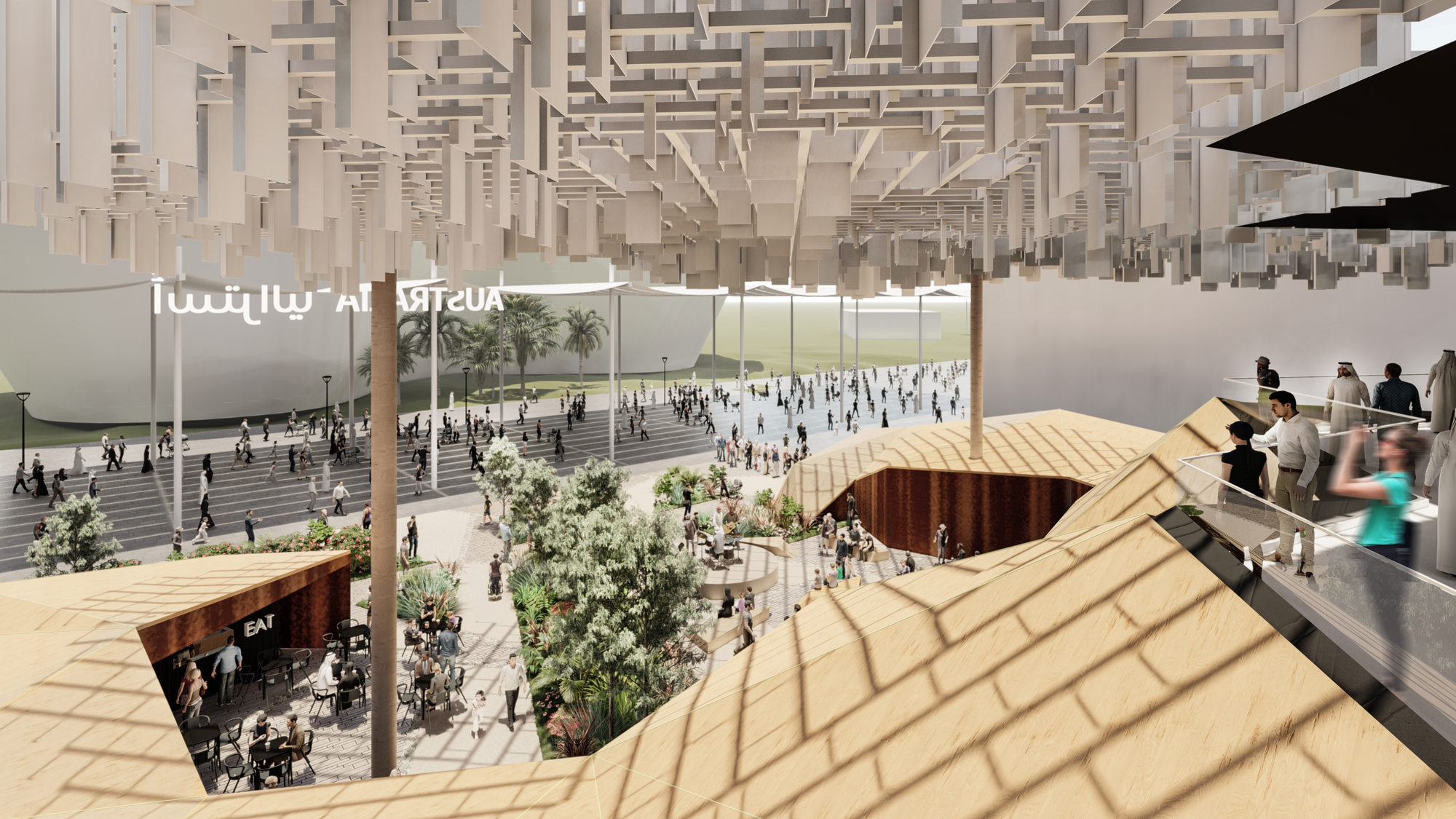 Gallery of Australian Pavilion at the Expo 2020 Dubai Echoes the ...