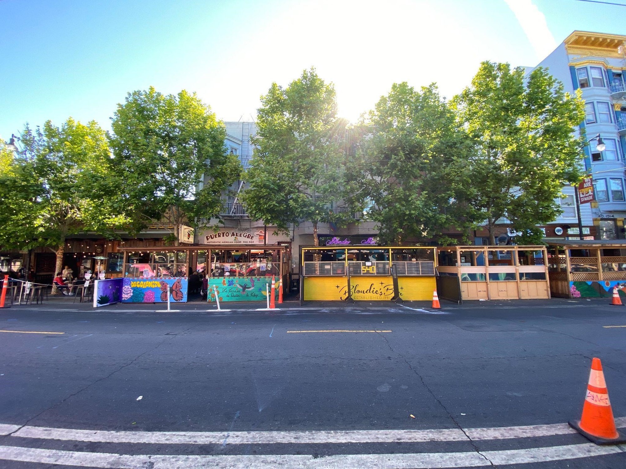 Gallery of Pandemic-era Street Spaces: Parklets, Patios, and the Future ...