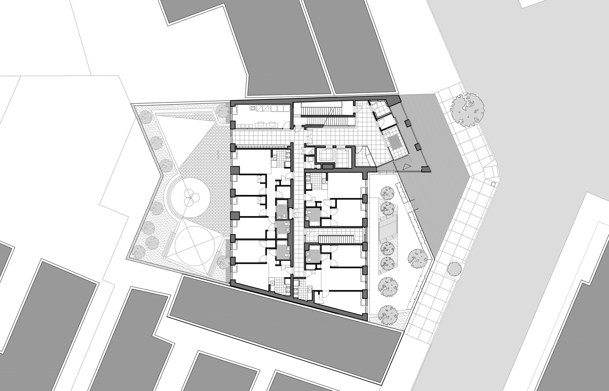 Gallery of The Jennings Supportive Housing / Alexander Gorlin ...