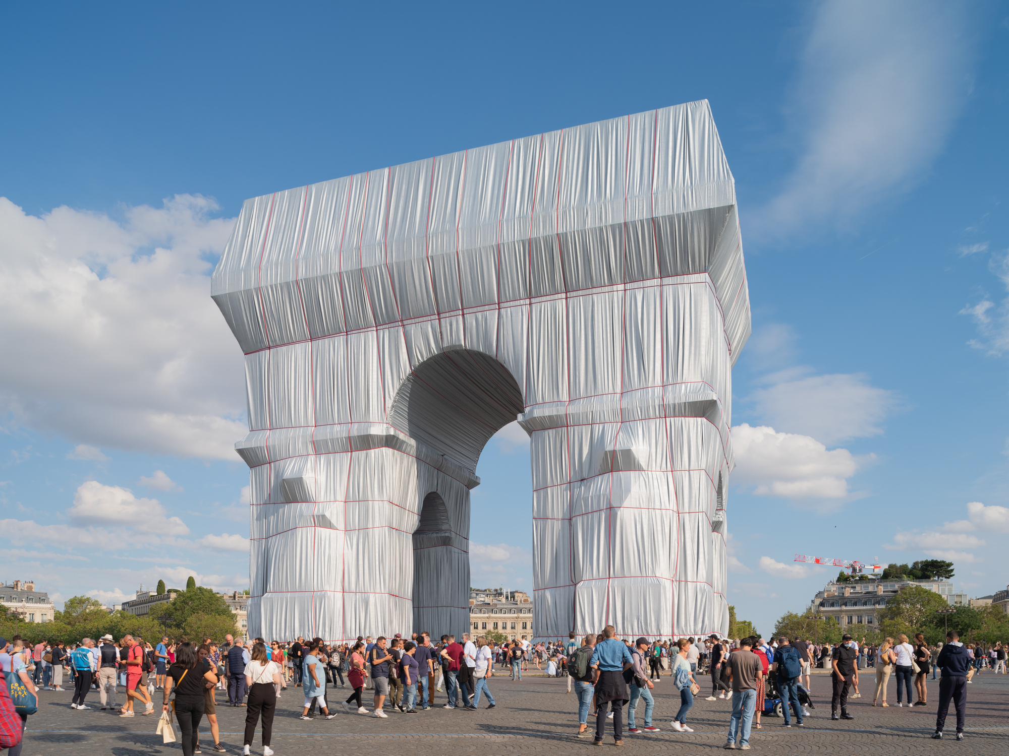 Galeria de Intervenção artística de Christo e Jeanne-Claude em Paris ...