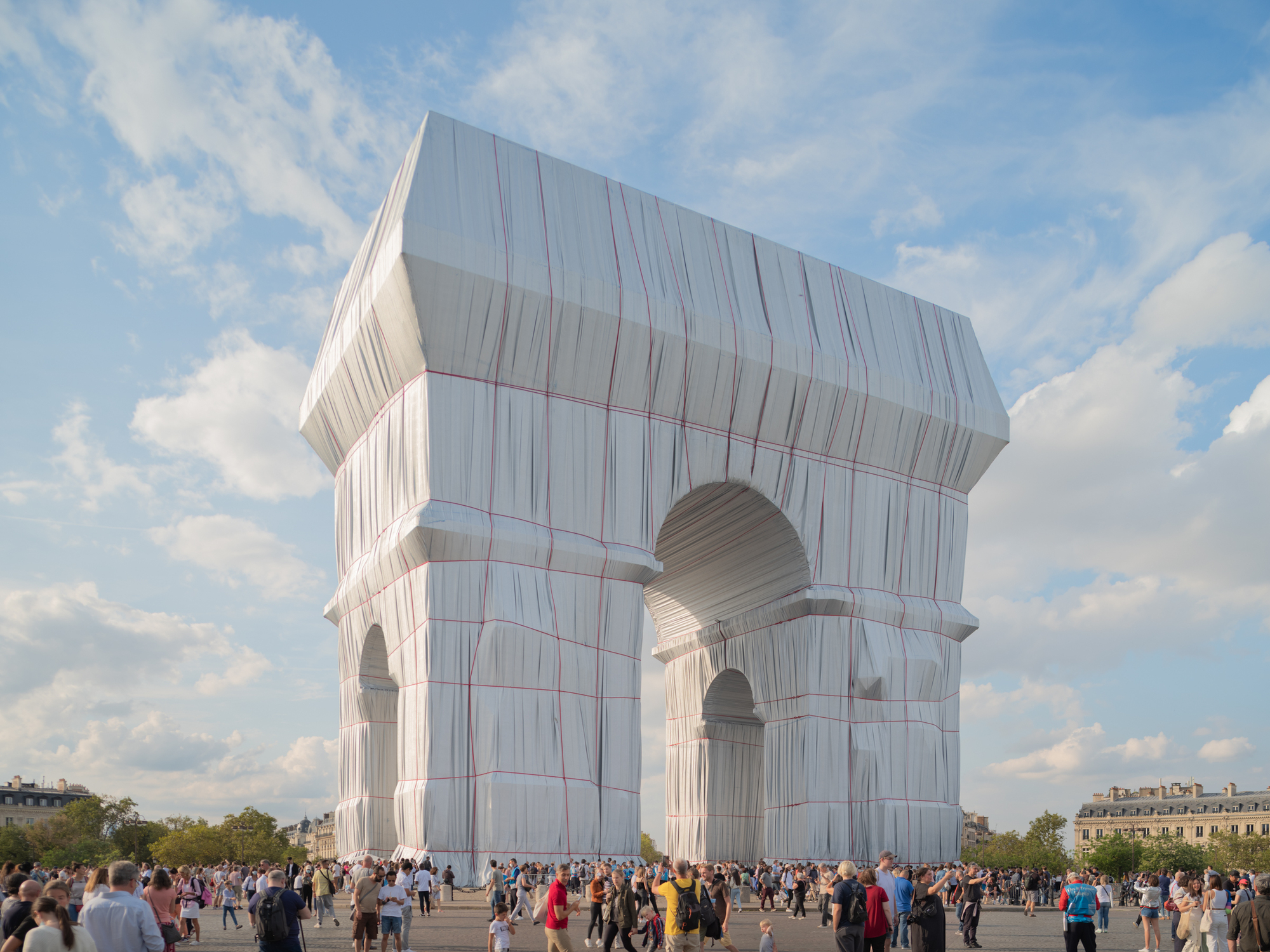 Galeria de Intervenção artística de Christo e Jeanne-Claude em Paris ...