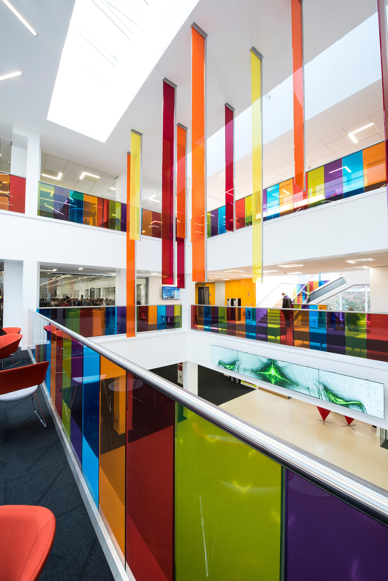 Gallery of 6 Project Interiors That Empower Experiences With Colored ...