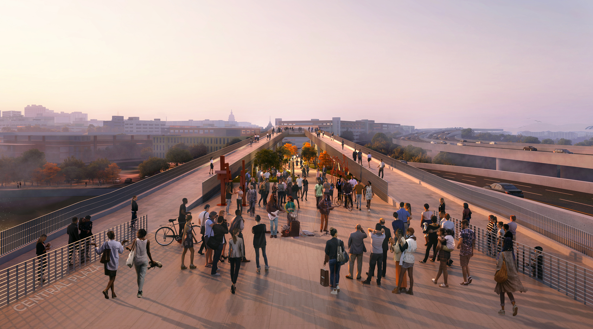 Gallery of OMA / Jason Long Reveals New Images of 11th Street Bridge ...