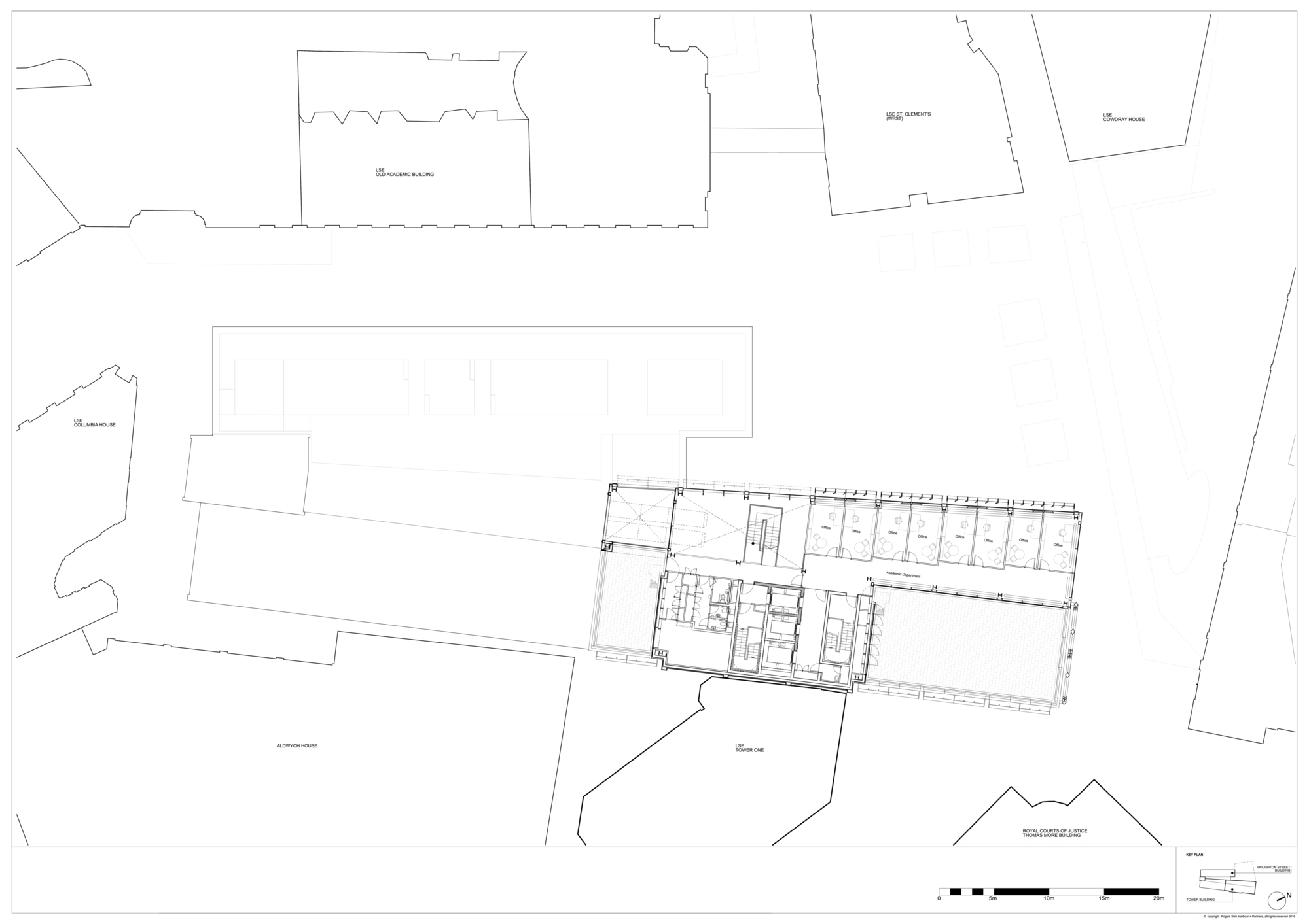 Gallery of LSE Centre Building / Rogers Stirk Harbour + Partners - 19