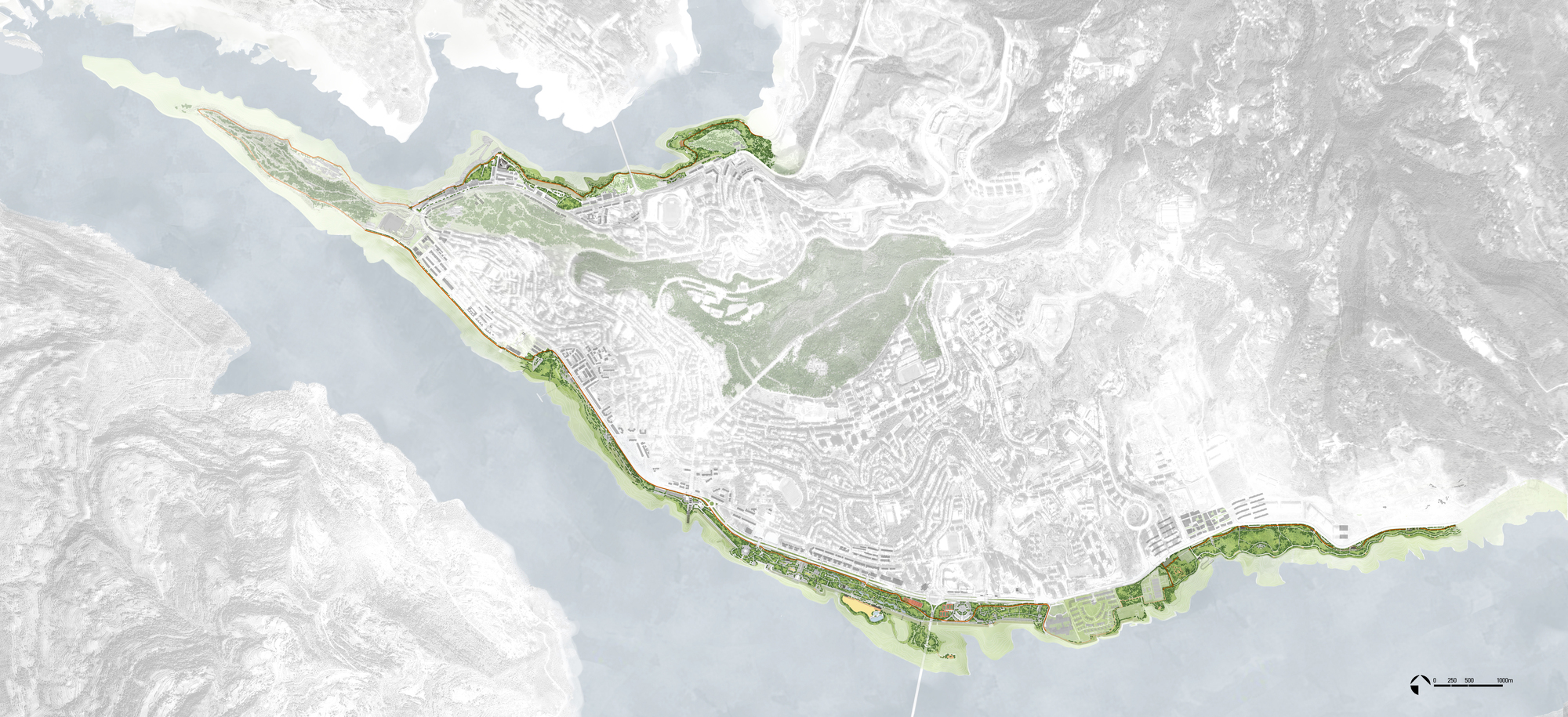 Gallery of Yunyang Riverside Green Corridor / ATELIER DYJG + School of ...