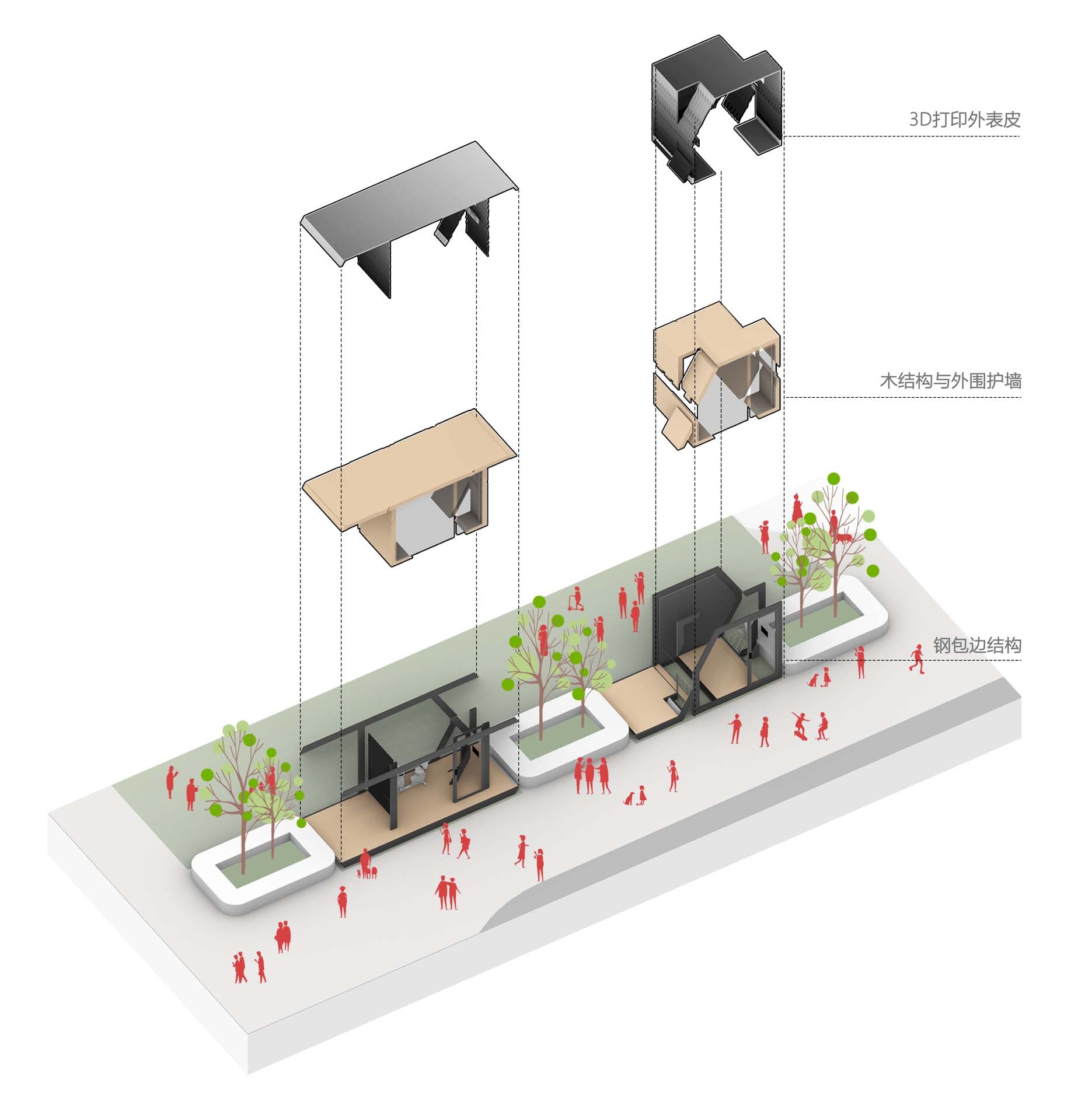 Gallery of 15-Minutes Community Meta-Box / Tongji University + Fab ...