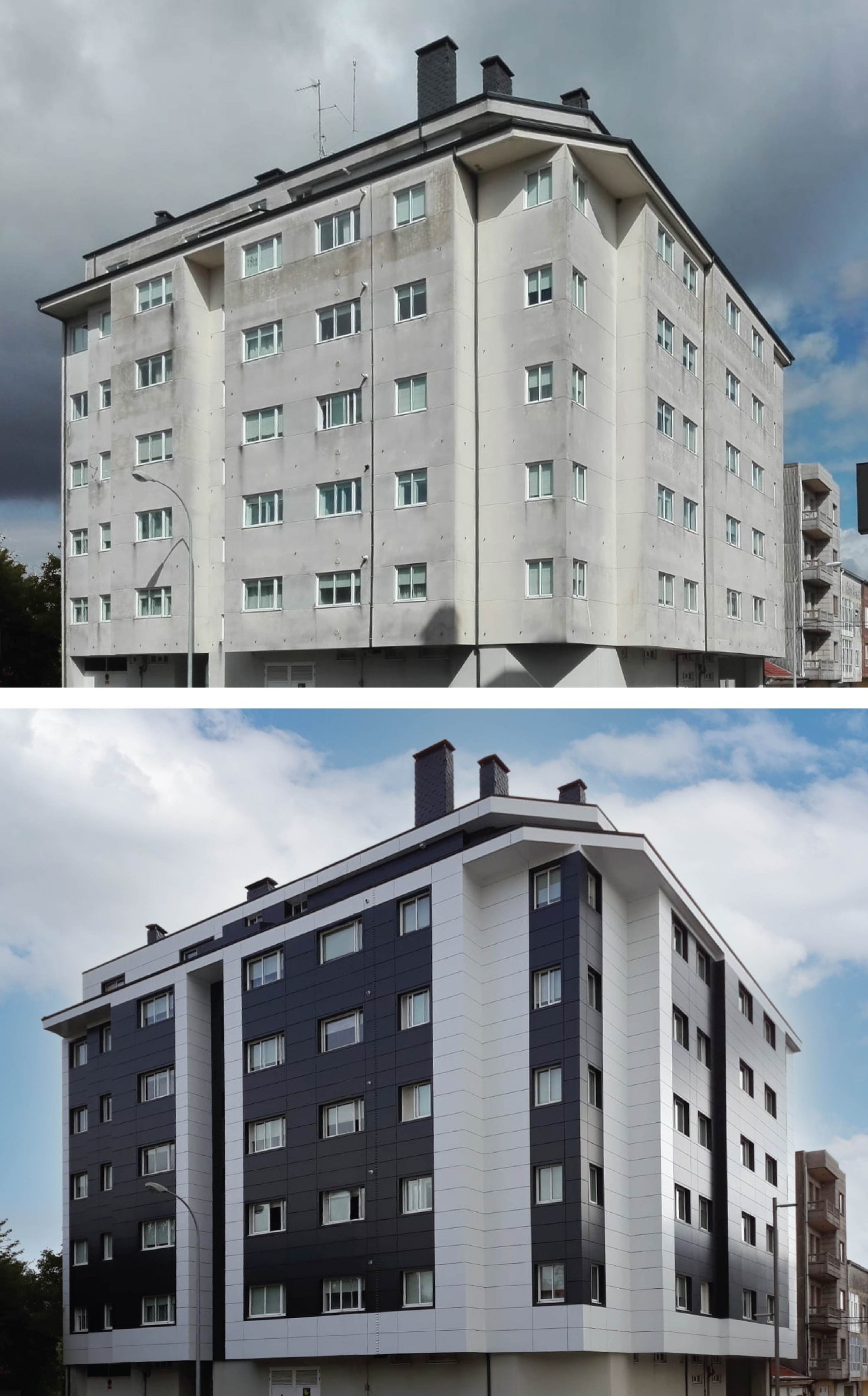 Gallery of Aesthetic and Energetic Rehabilitation of 6 Buildings Using ...