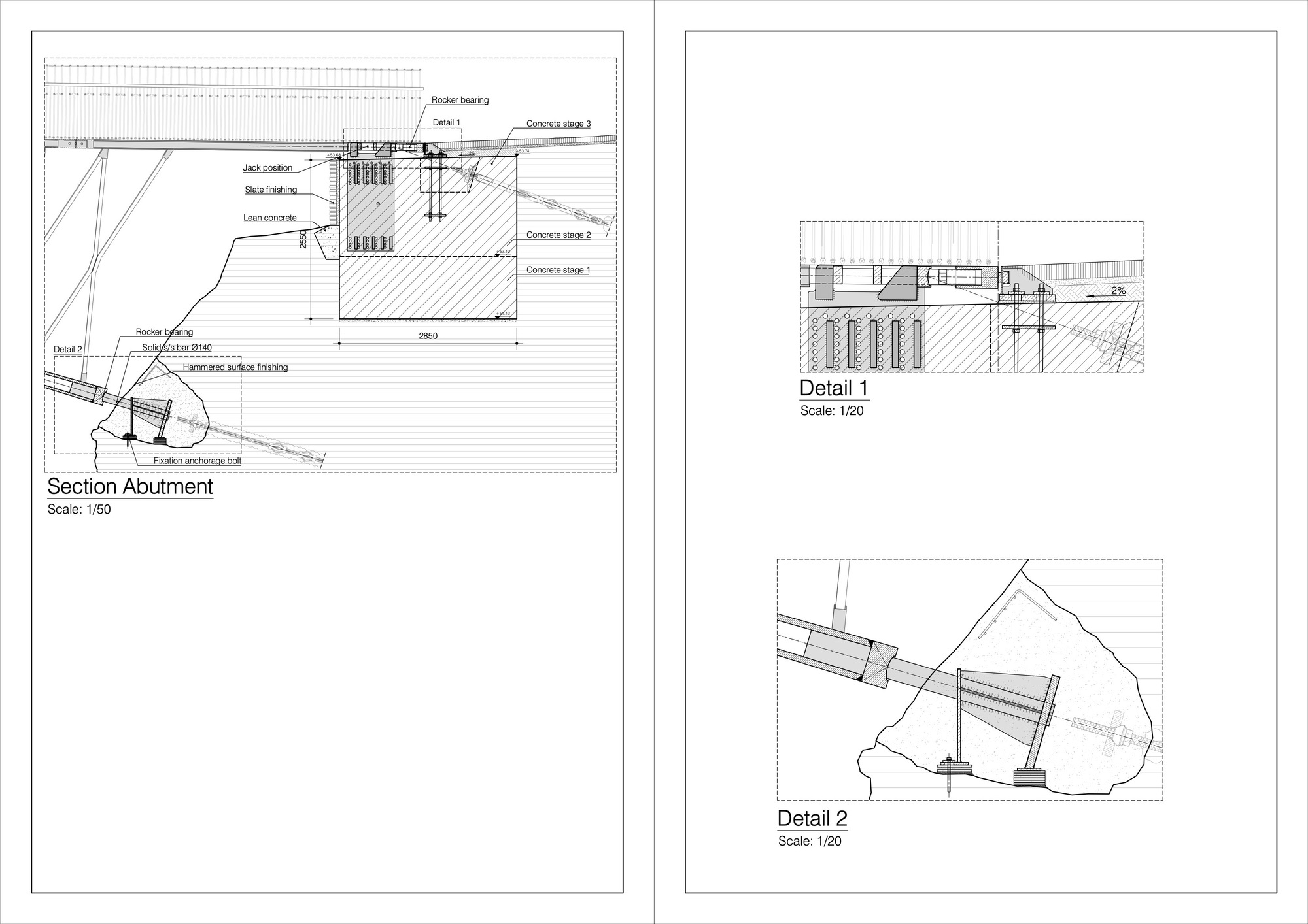 Gallery of Tintagel Castle Footbridge / Ney & Partners + William ...