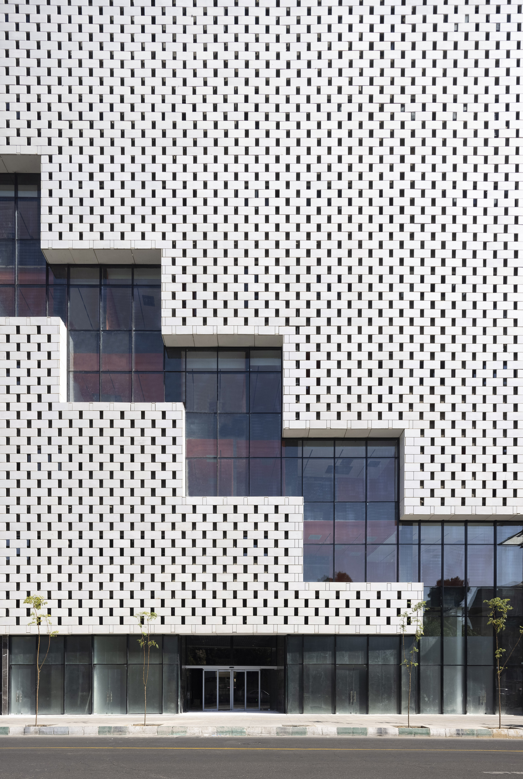 Commercial Building Facade Face