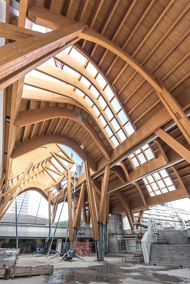Gallery of New Images Reveal EMBT's Timber Central Station in Naples - 43