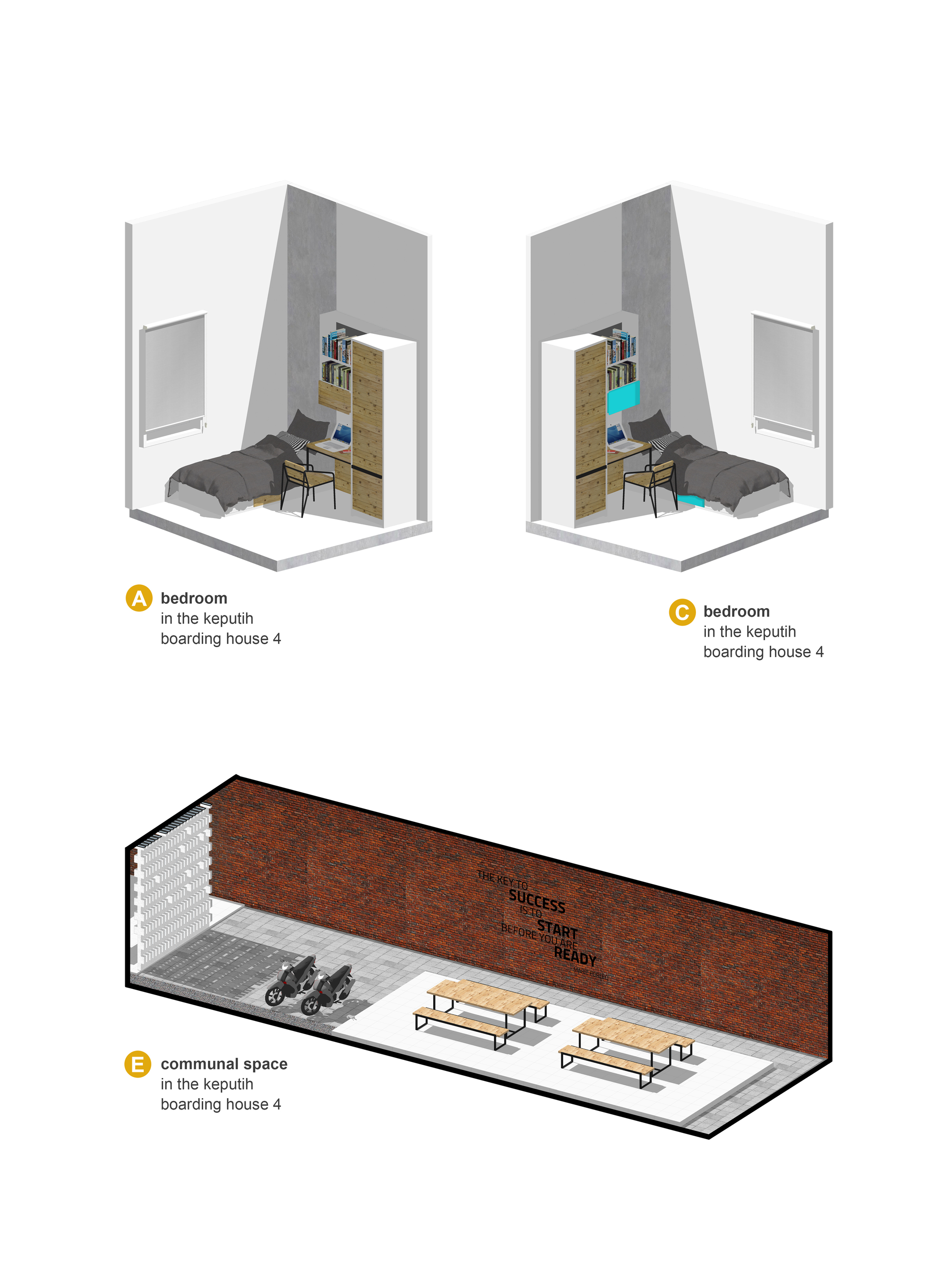 Gallery of Binary Boarding House / Andyrahman Architect - 24