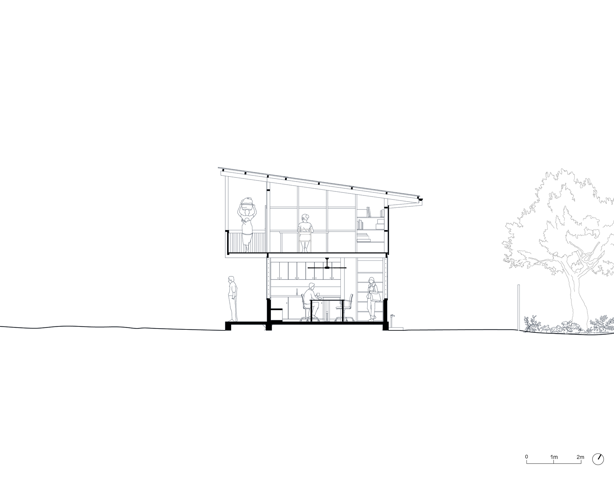 Gallery of Bamboo Farm Office: Headquarters of a Prototype Farm Growing ...