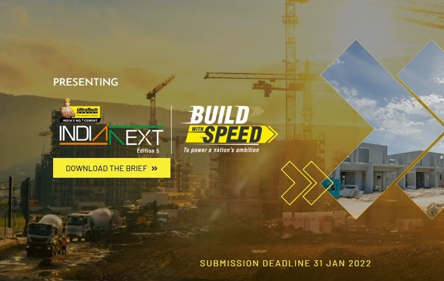 Build With Speed: UltraTech IndiaNext Competition Edition 05 | ArchDaily