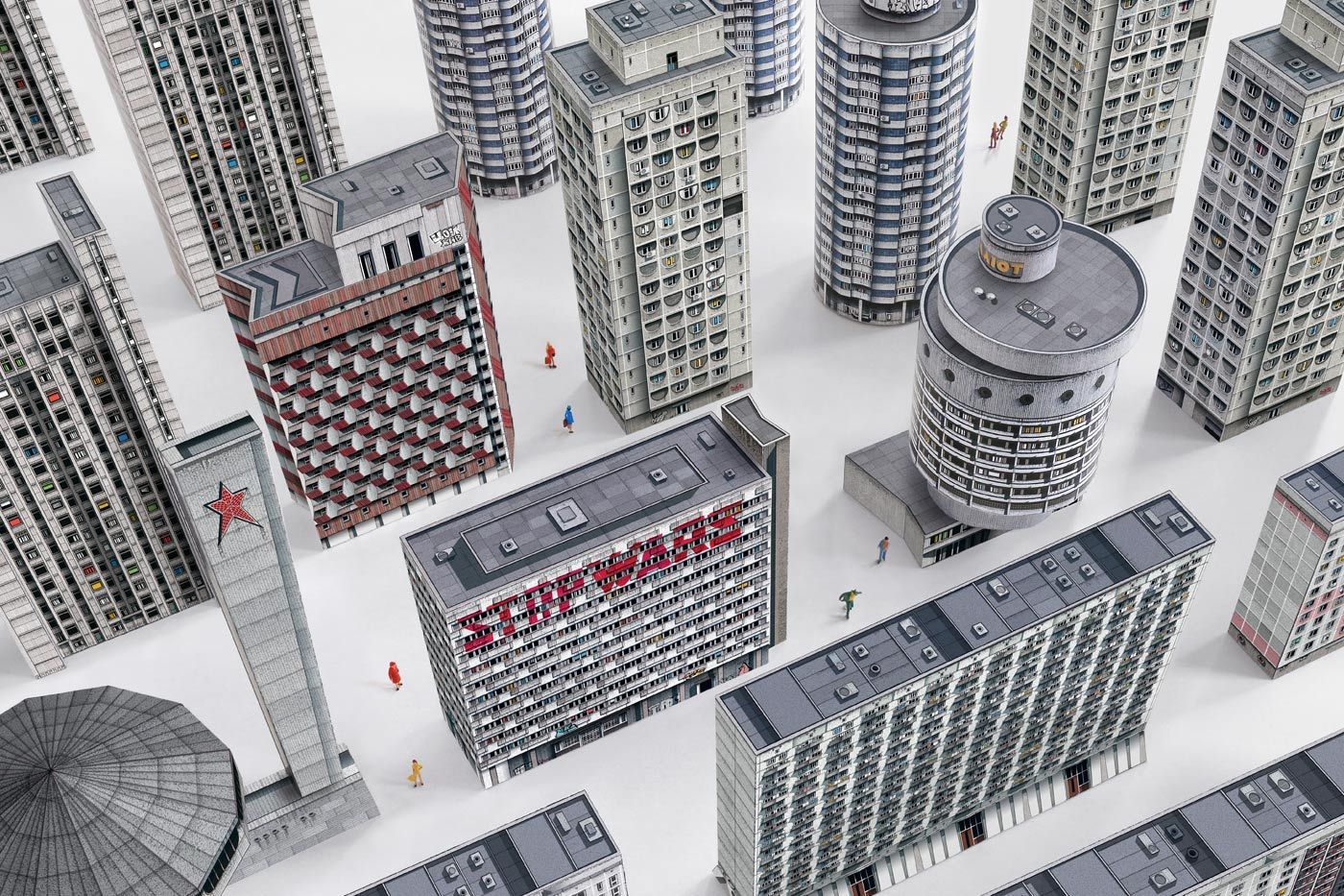 Gallery of Brutal East II: Build Your Own Concrete Eastern Bloc - 2