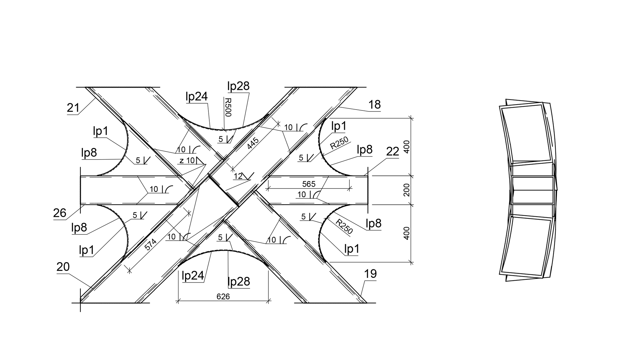 Gallery of Pedestrian Bridge in Jonava / Architektüros linija - 24