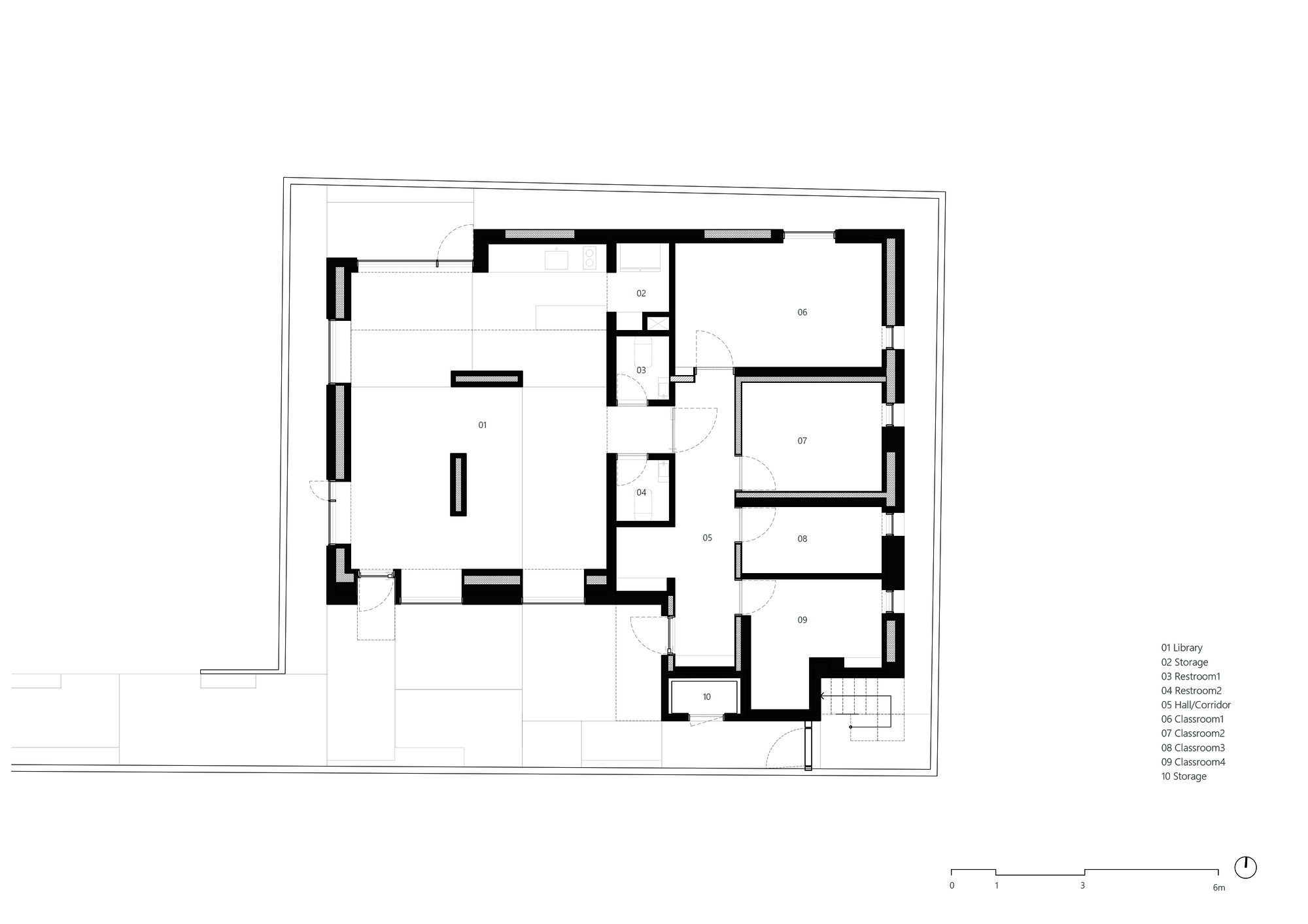 Gallery of Concrete Library / AGIT STUDIO - 19