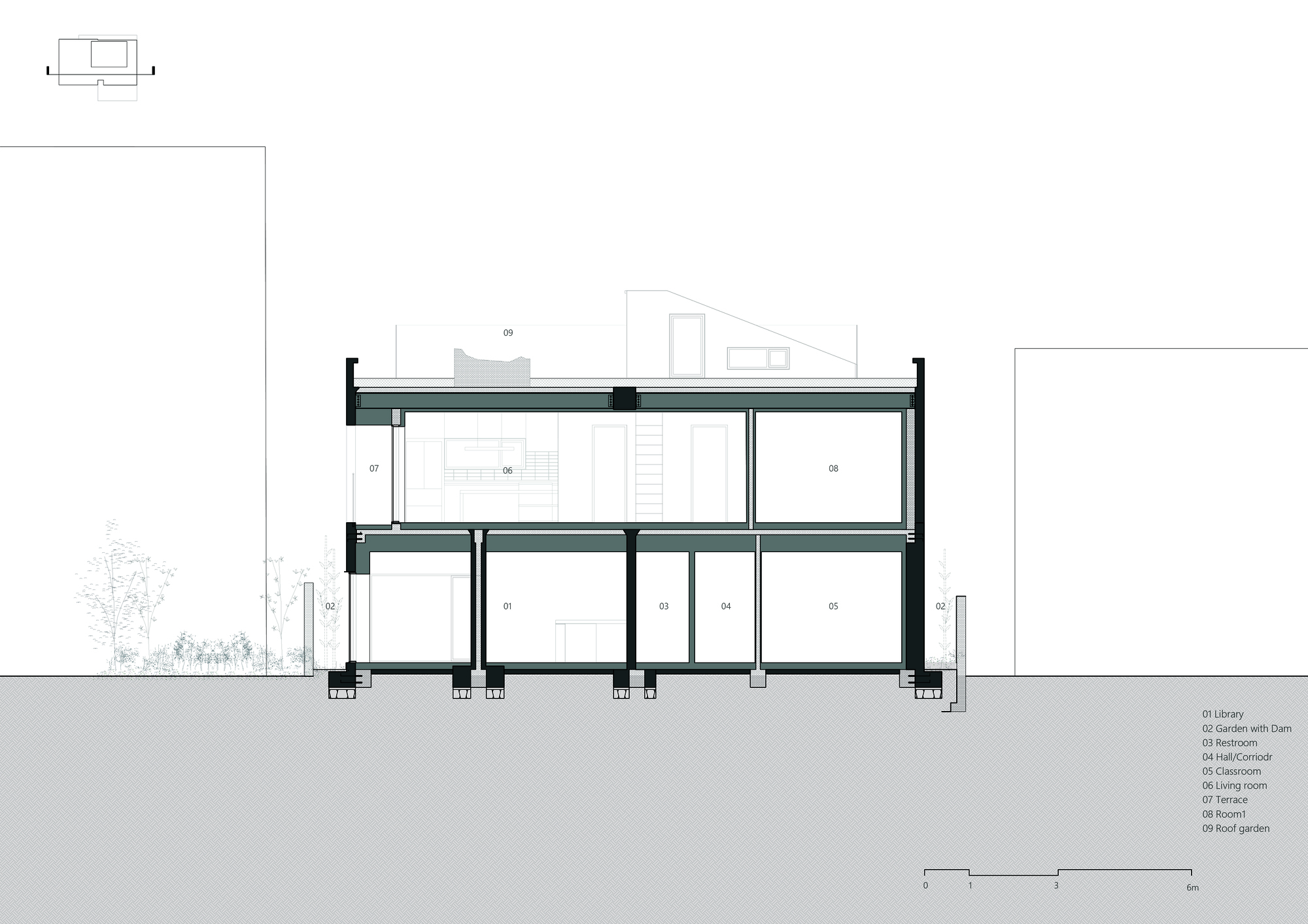 Gallery of Concrete Library / AGIT STUDIO - 22